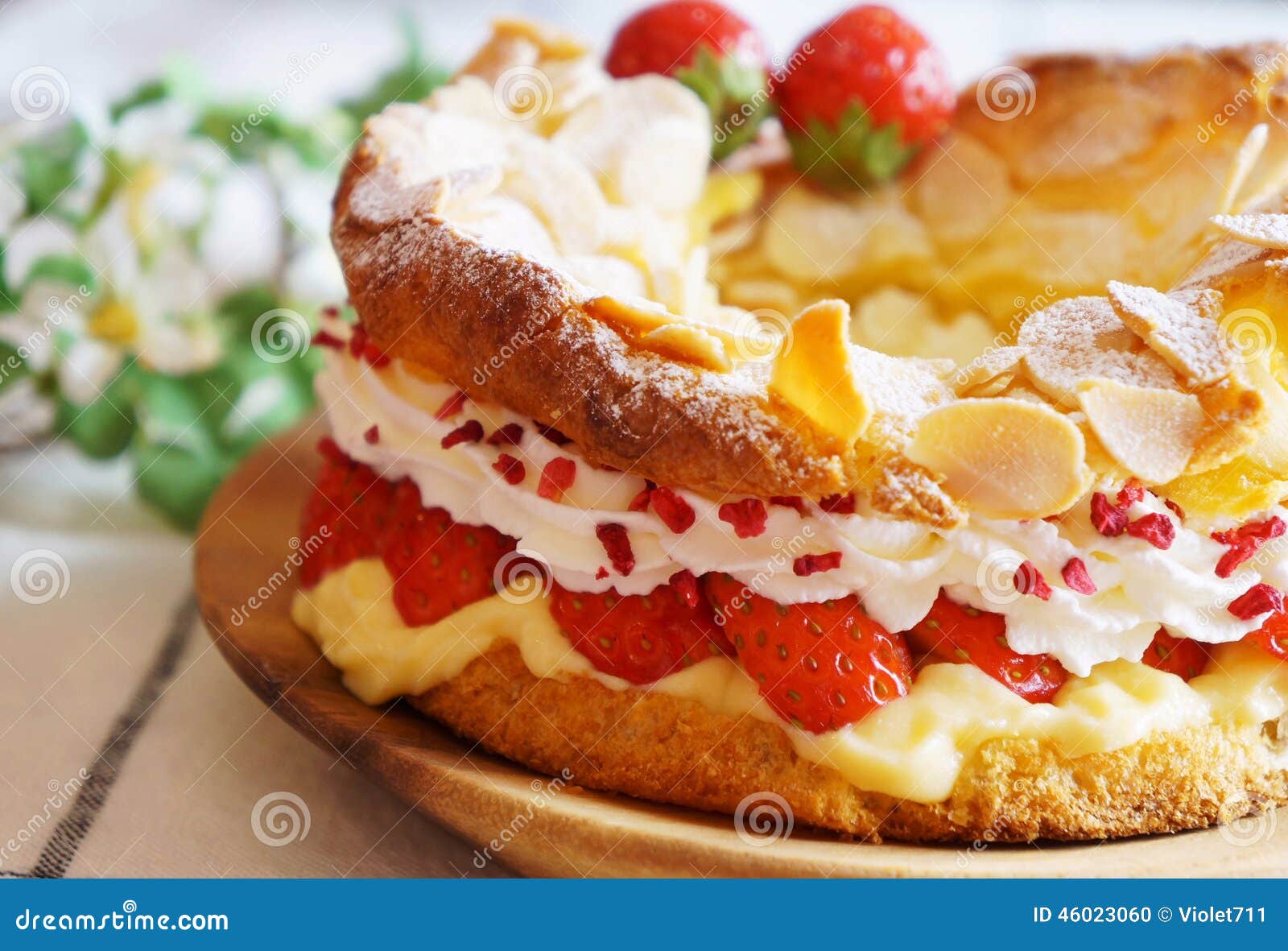 Parigi-Brest, Dolce Del Francese Fotografia Stock - Immagine di carino ...