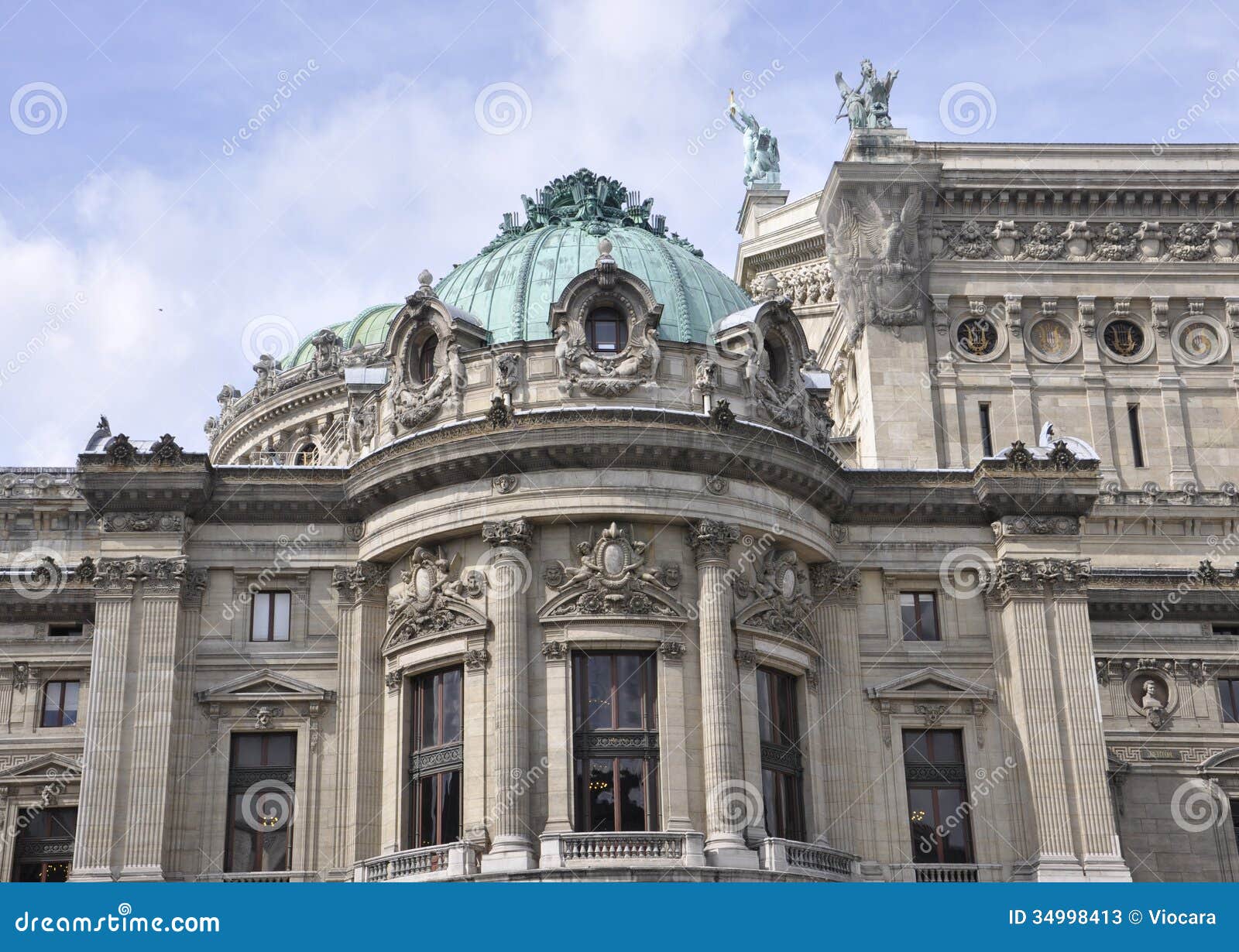 Parijs, Historische Gebouwen Stock Afbeelding - Image of parijs ...