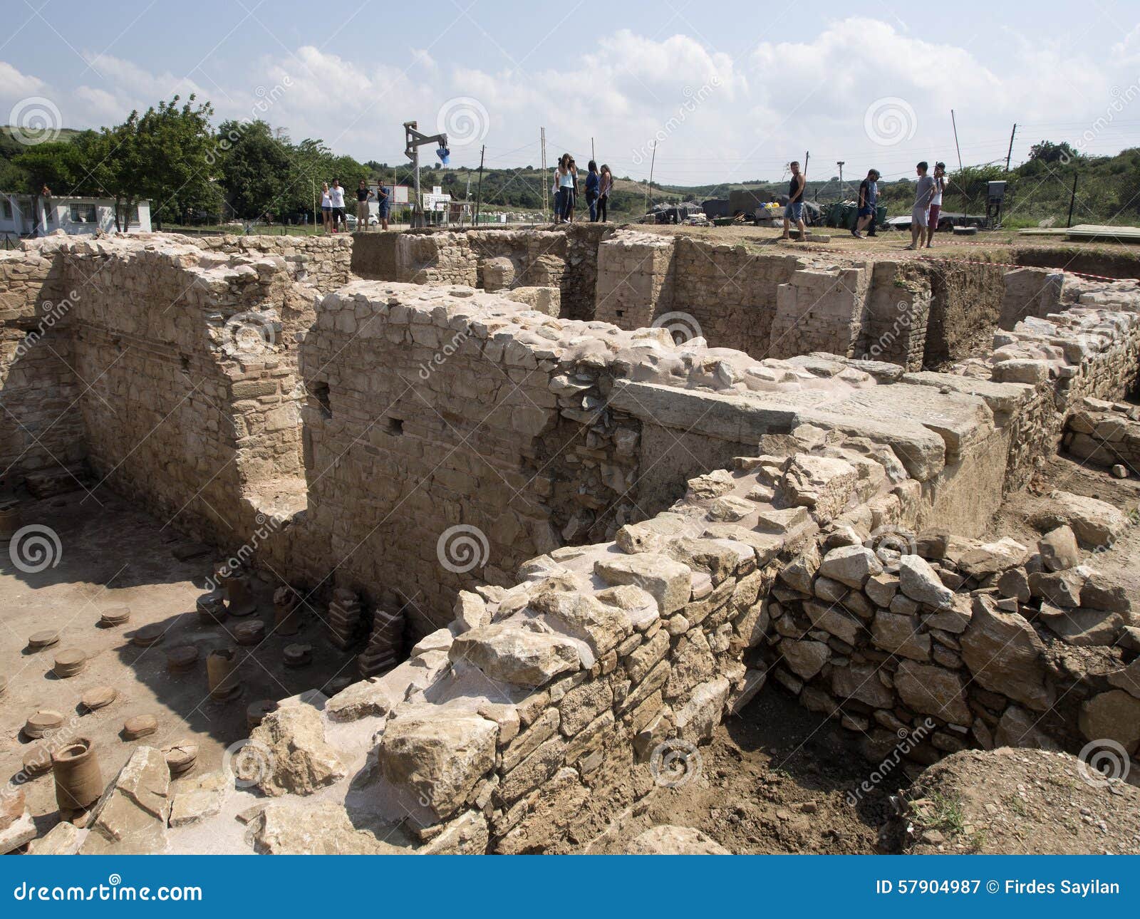 Parione Ruins of the Ancient City Stock Image - Image of biga, history ...