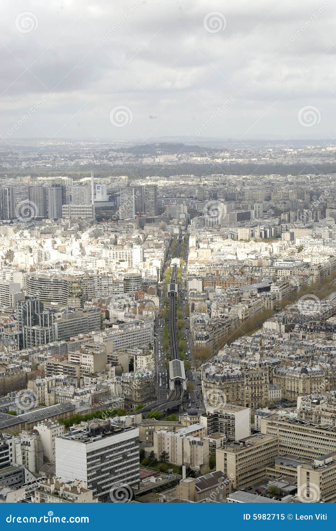 Paris stock image. Image of congested, view, congestion - 5982715