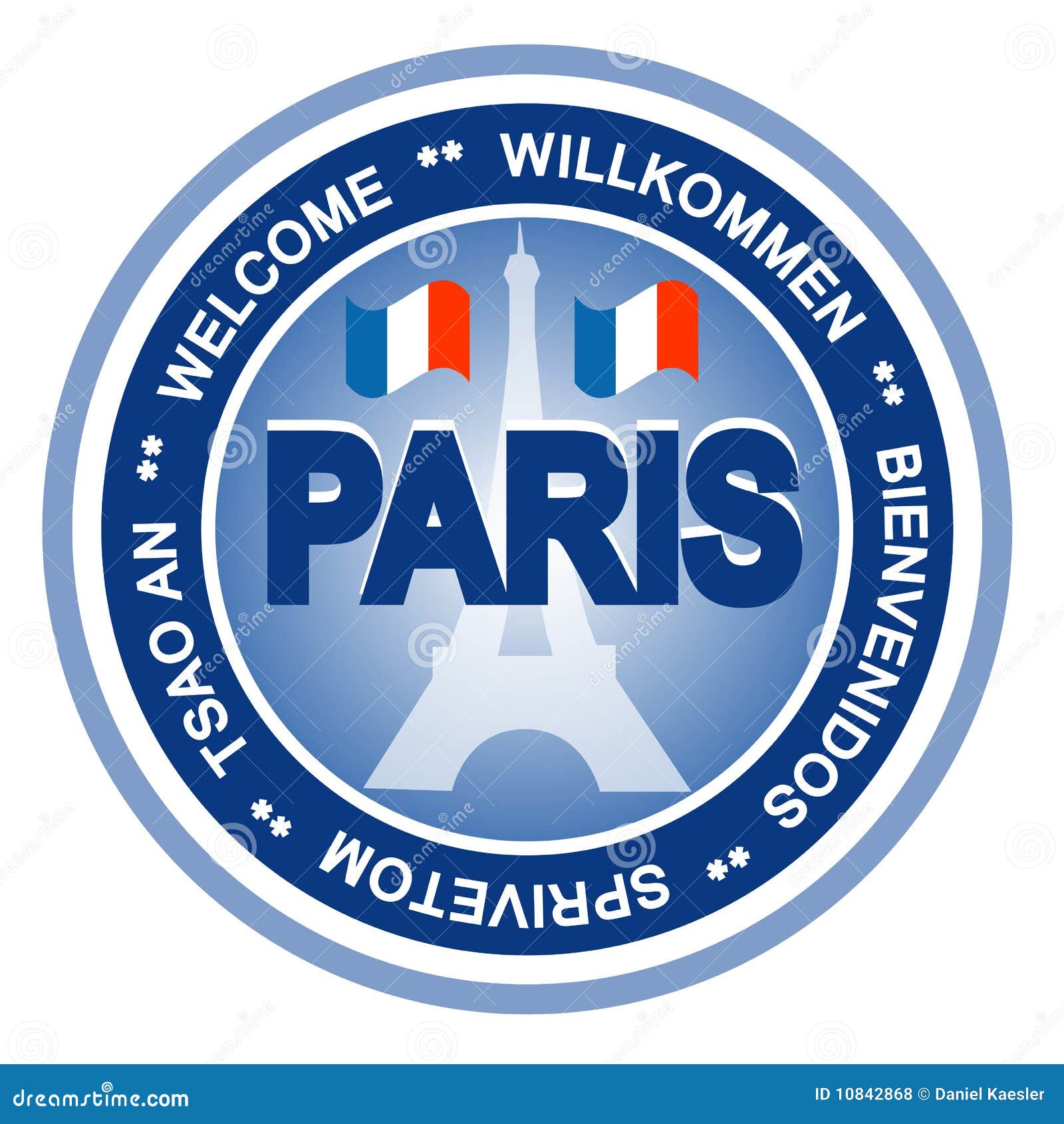 Paris badge stock vector. Illustration of graph, france - 10842868