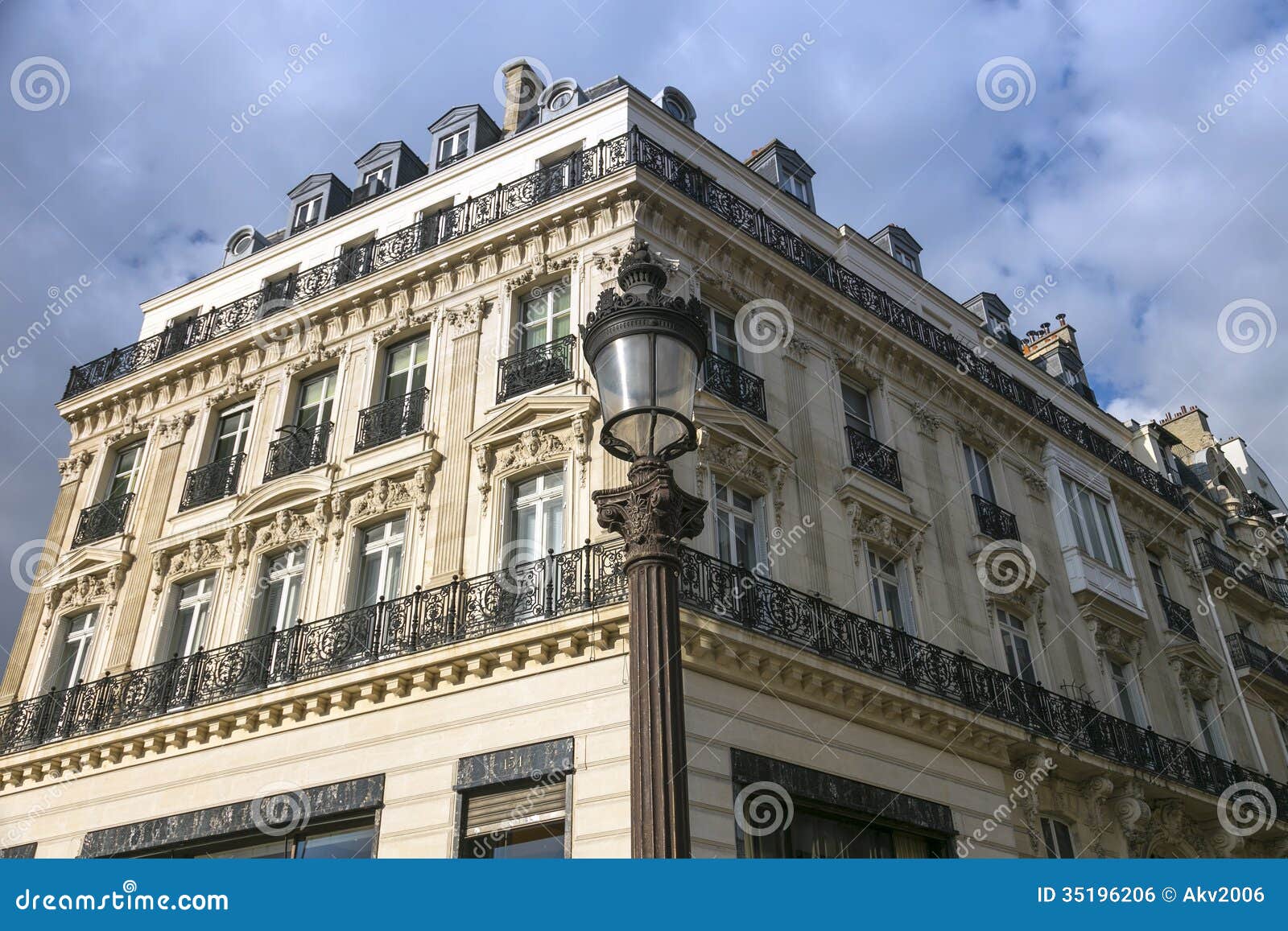 Paris in baroque stock photo. Image of building, historic - 35196206