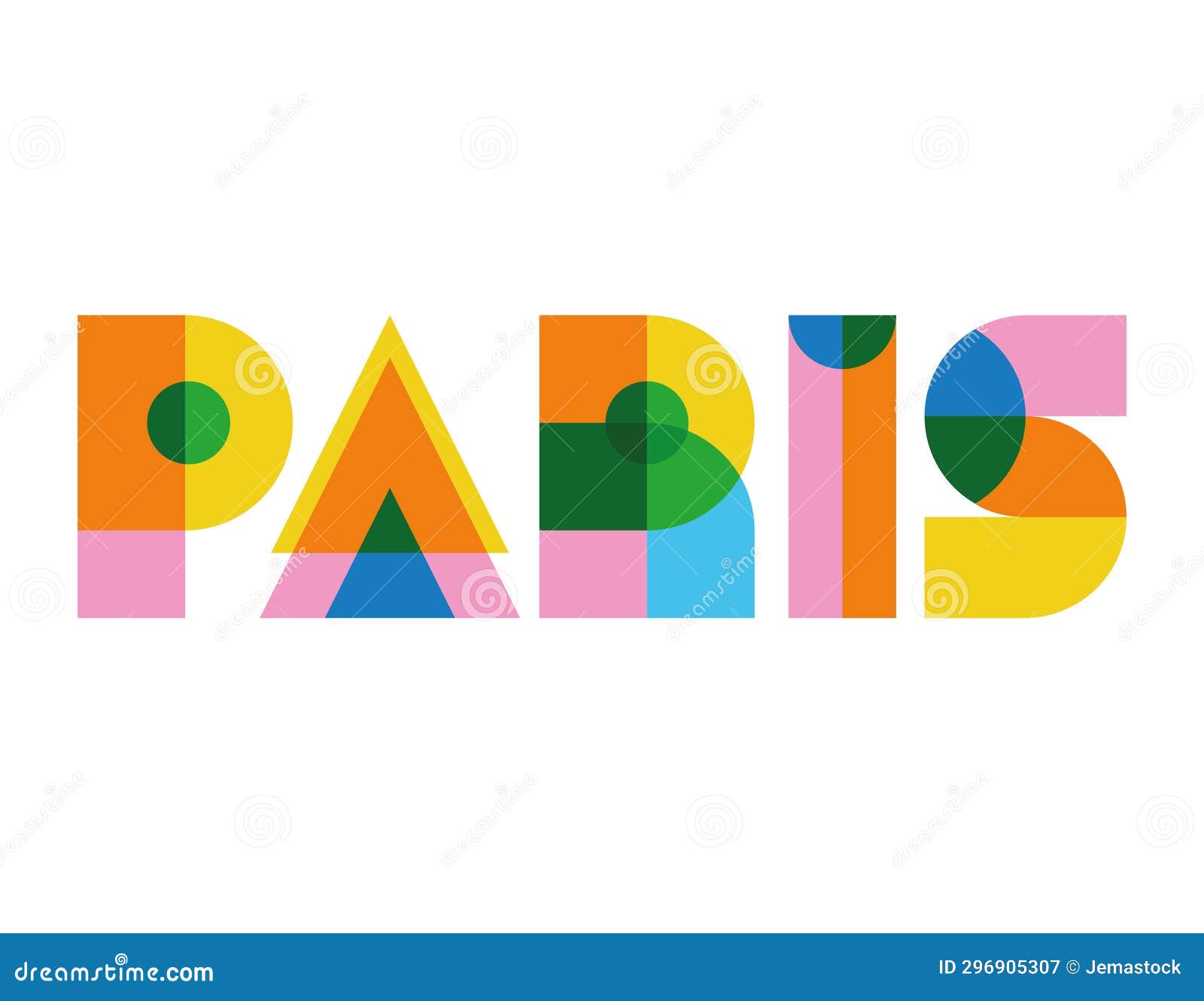 Paris city lettering stock illustration. Illustration of isolated ...