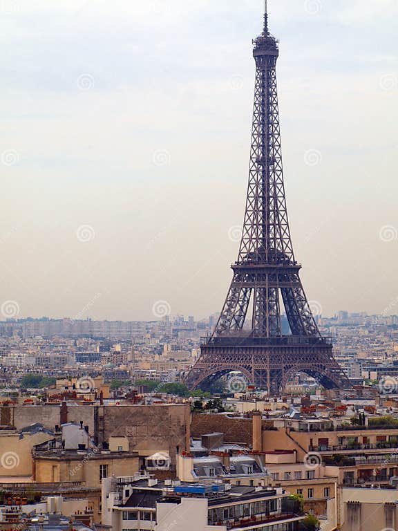 Paris City Objects - Eiffel Tower. Stock Photo - Image of france ...