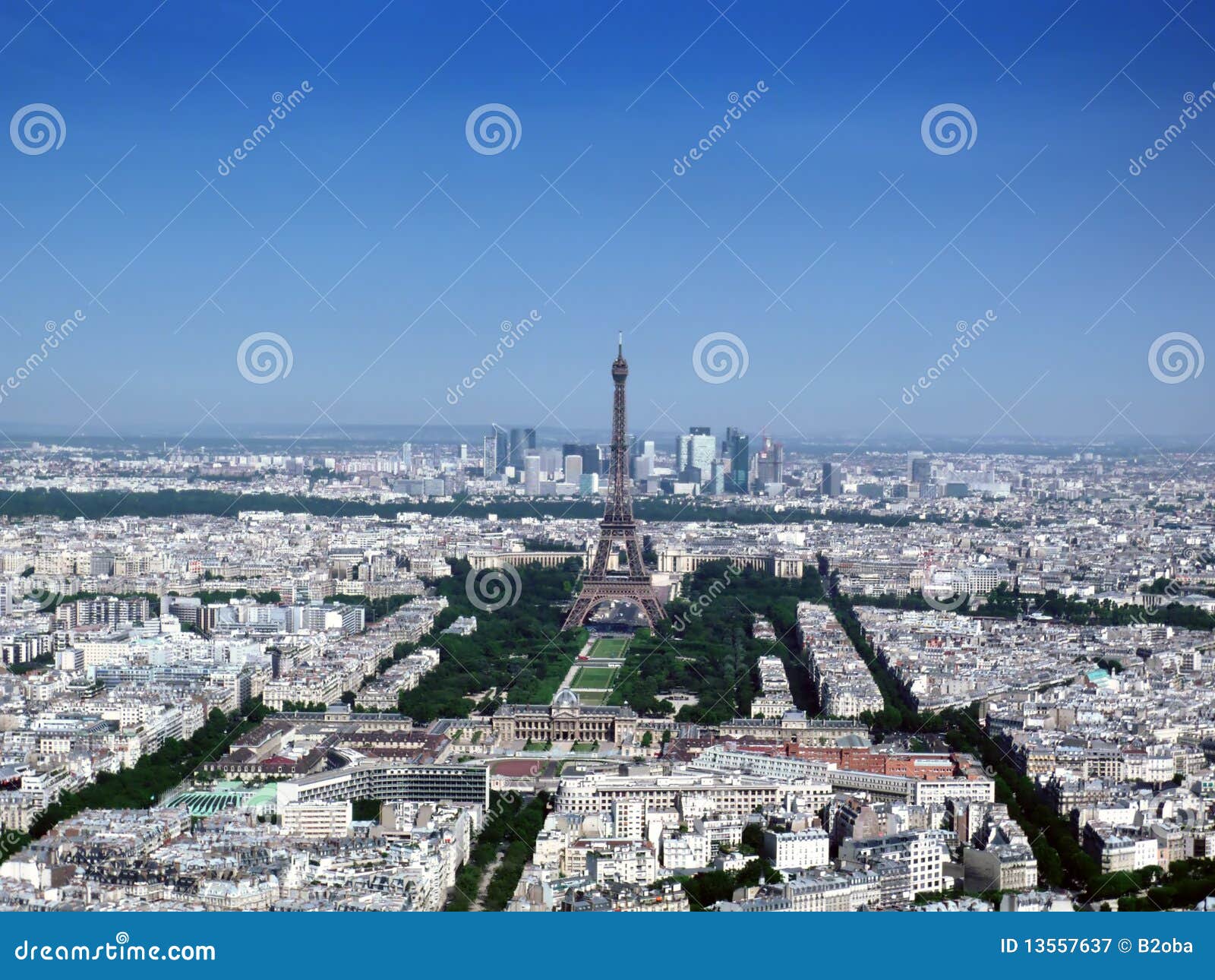Paris city by sky stock image. Image of centre, holidays - 13557637