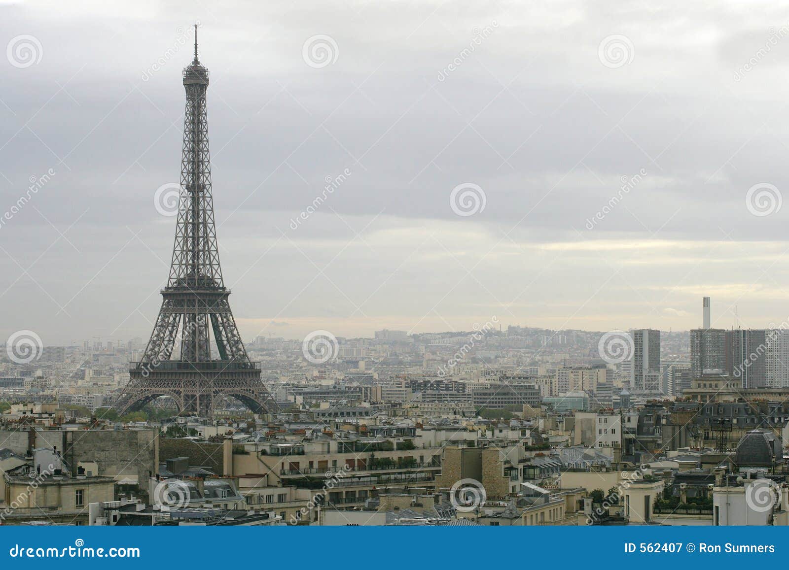 Paris cityscape stock image. Image of eiffel, architecture - 562407