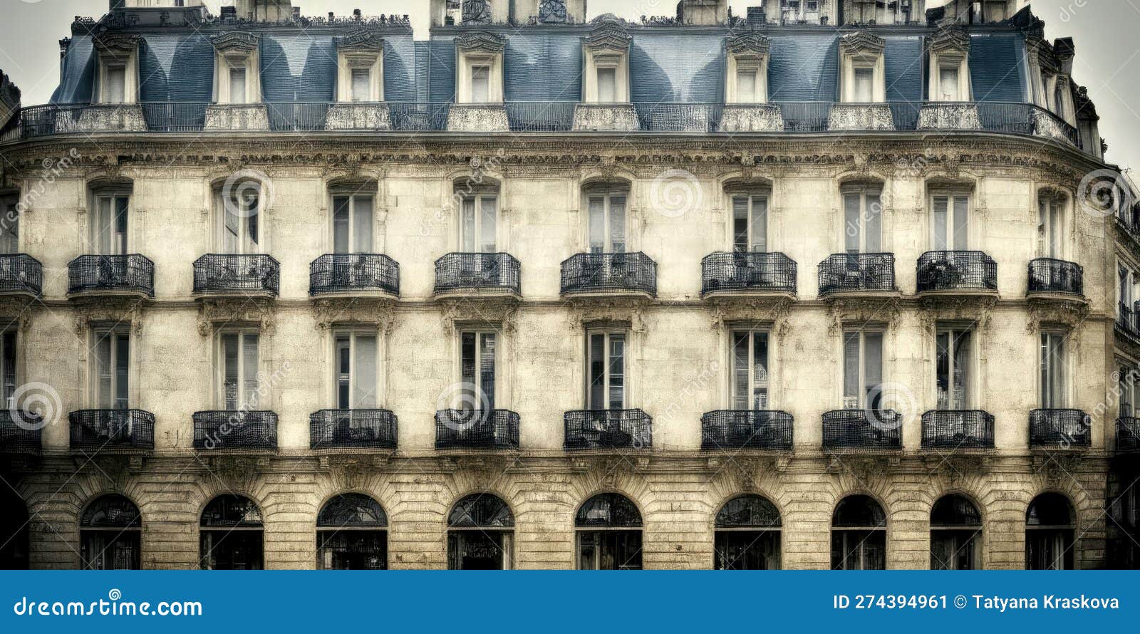 Paris Classical Architecture Stock Image Image Of France Architecture 274394961
