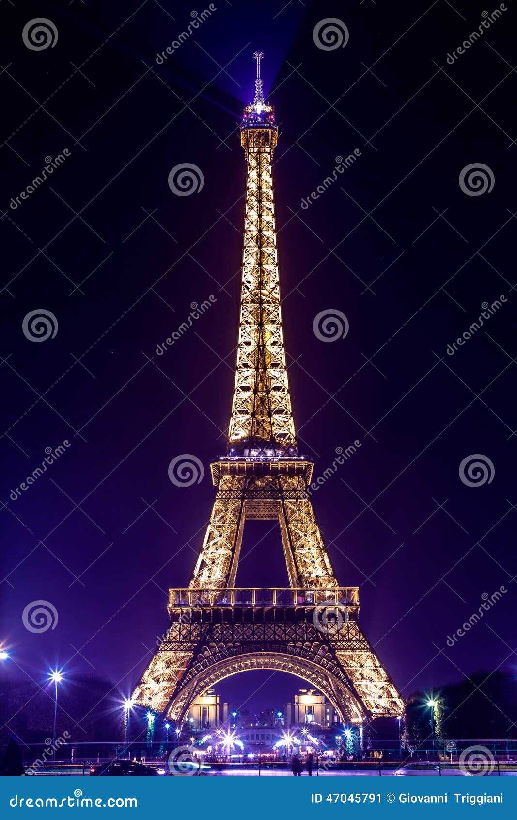 Paris Eiffel Tower by Night. Purple Light Editorial Photo - Image of ... Paris Eiffel Tower by Night. Purple Light Editorial Photo - Image of ...