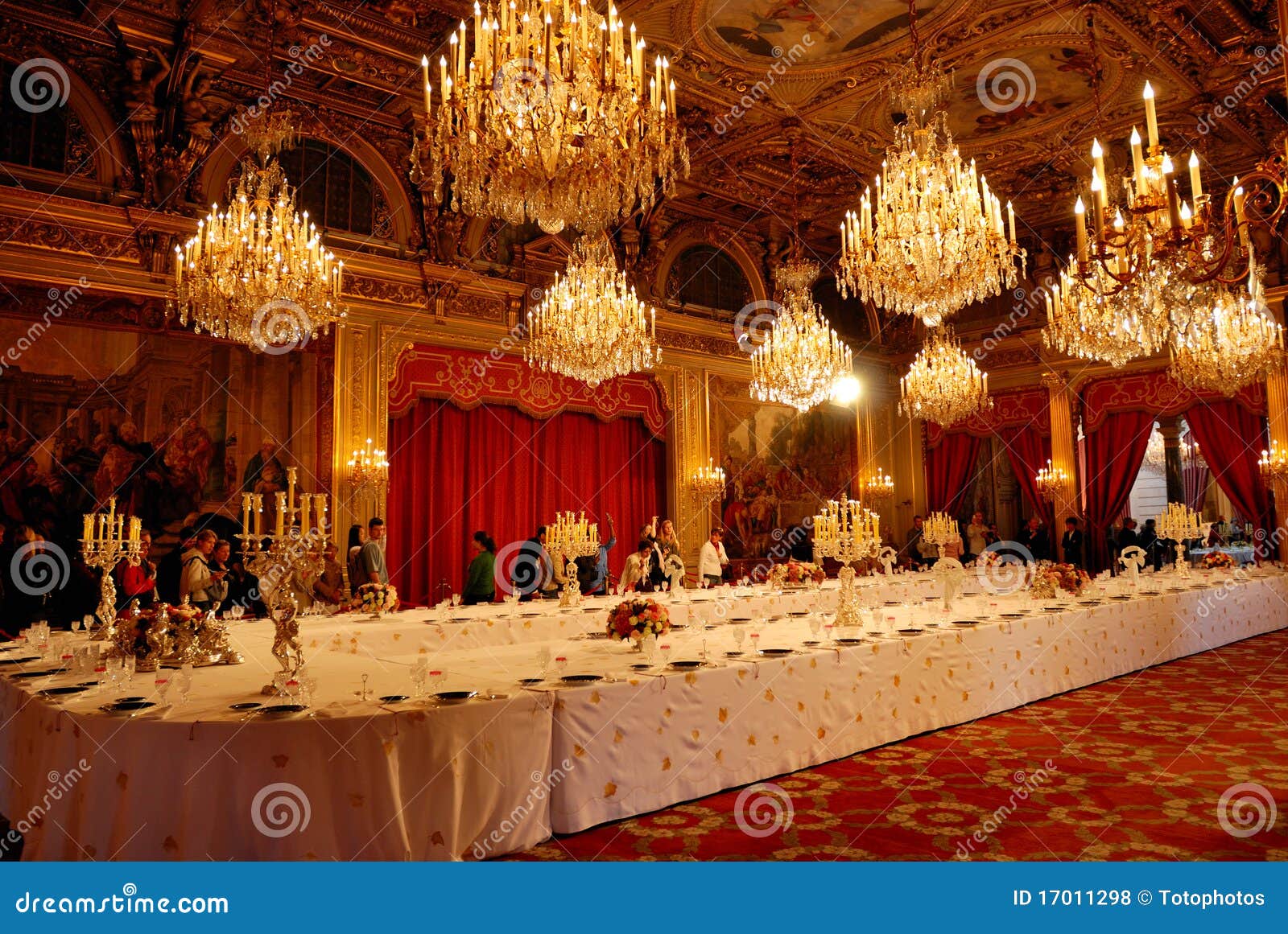 Paris Elise Palace Open Day Editorial Stock Photo - Image of decorate ...