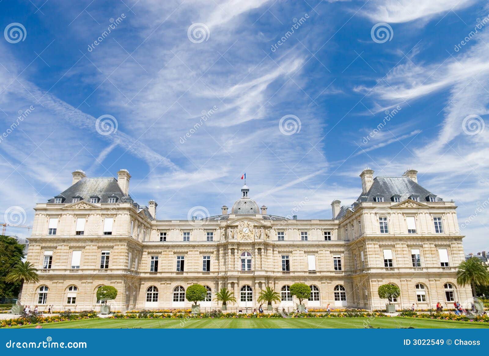 Paris famous castle stock image. Image of european, history - 3022549