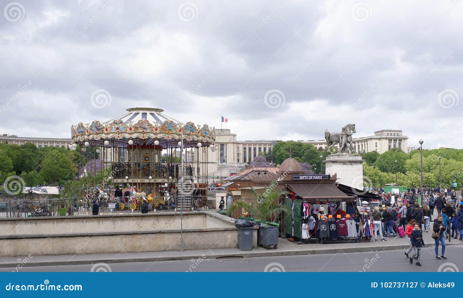 View of the Eiffel Tower Carousel Editorial Photography - Image of ... View of the Eiffel Tower Carousel Editorial Photography - Image of ...