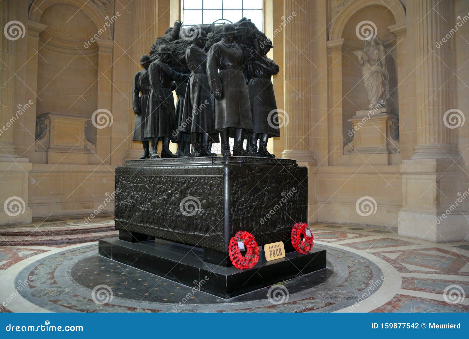 The Tomb Of Ferdinand Foch 1851-1929 Marshal Of France. Editorial Image ... The Tomb Of Ferdinand Foch 1851-1929 Marshal Of France. Editorial Image ...