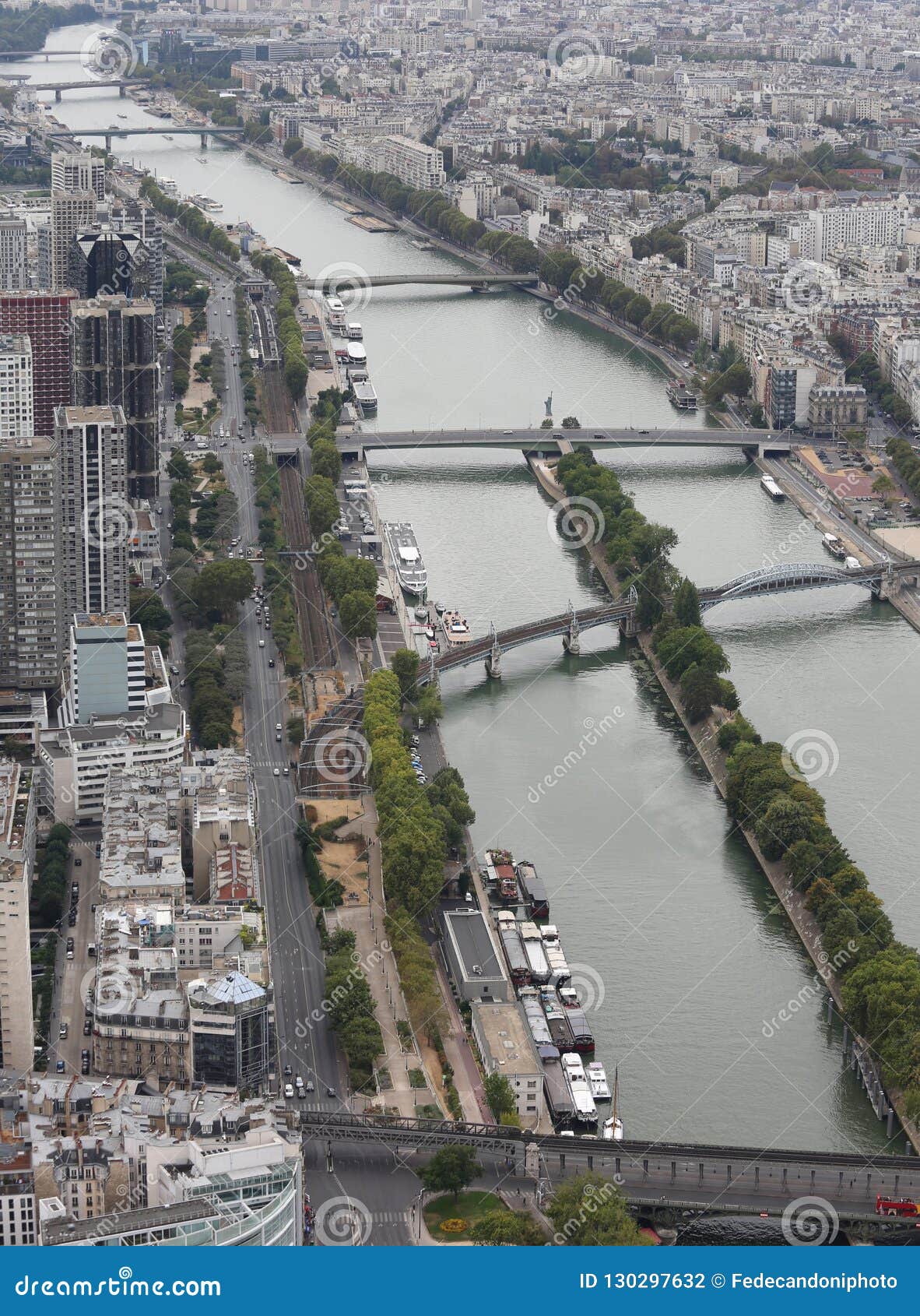 Paris in France and Senna River Stock Photo - Image of traveler ...