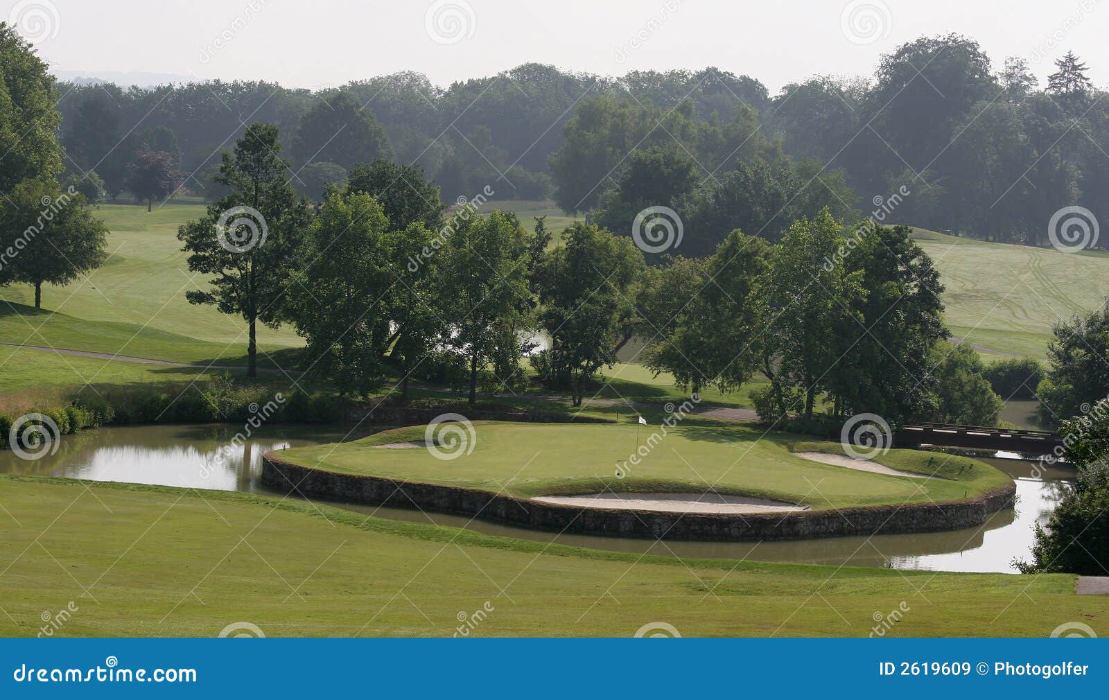 Paris International Golf Club, Stock Image - Image of sports ...