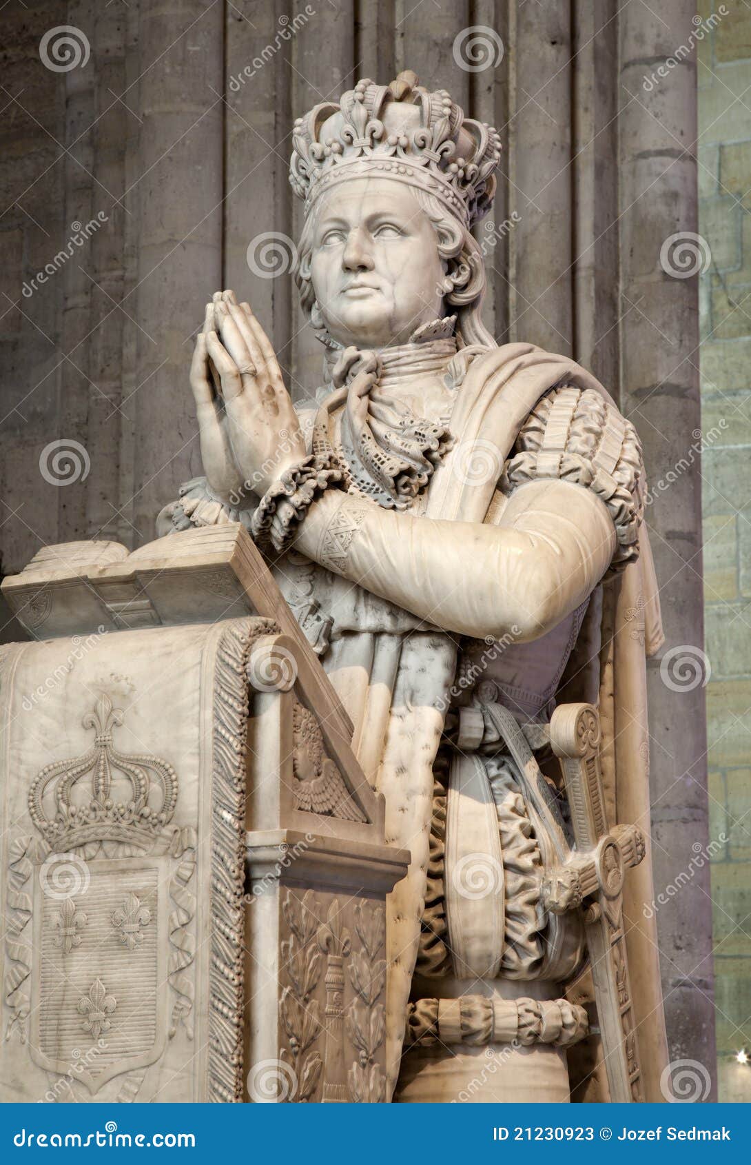 Paris - King Louis XVI - Saint Denis Stock Image - Image of royal ...