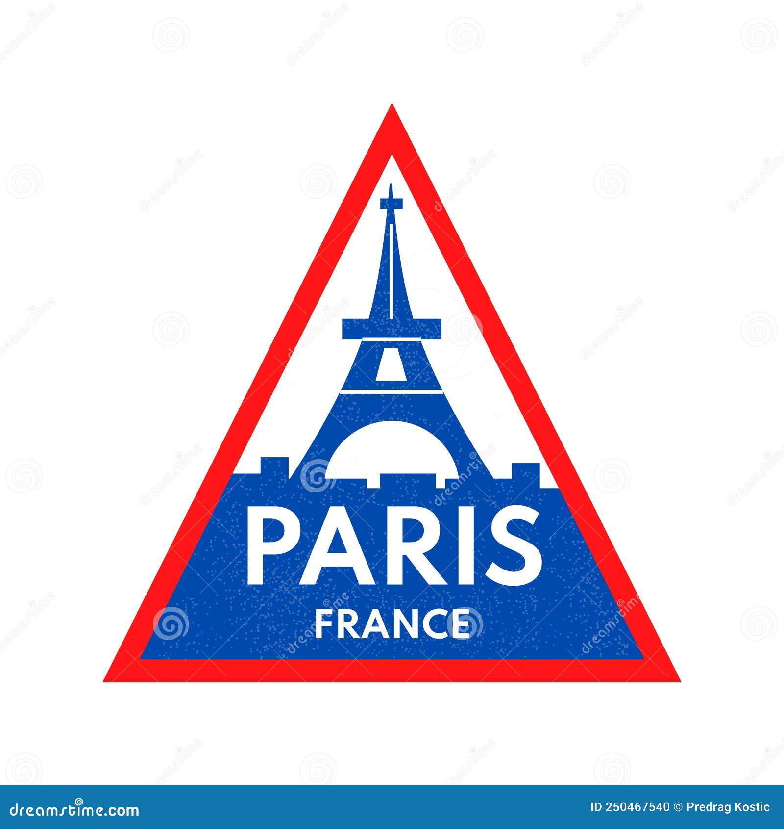 Paris logo design stock illustration. Illustration of vector - 250467540