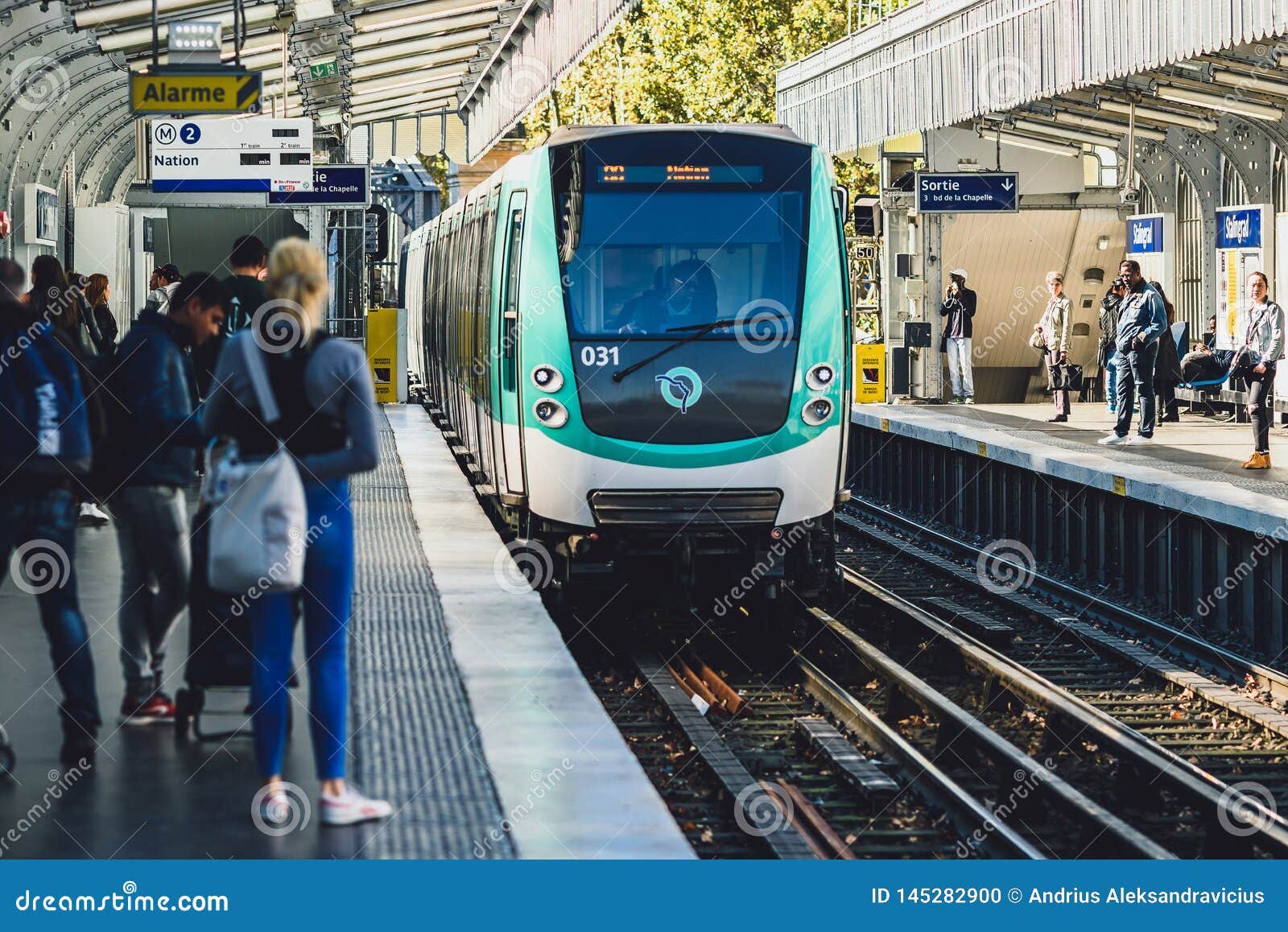 Paris Metro, France editorial image. Image of historic - 145282900