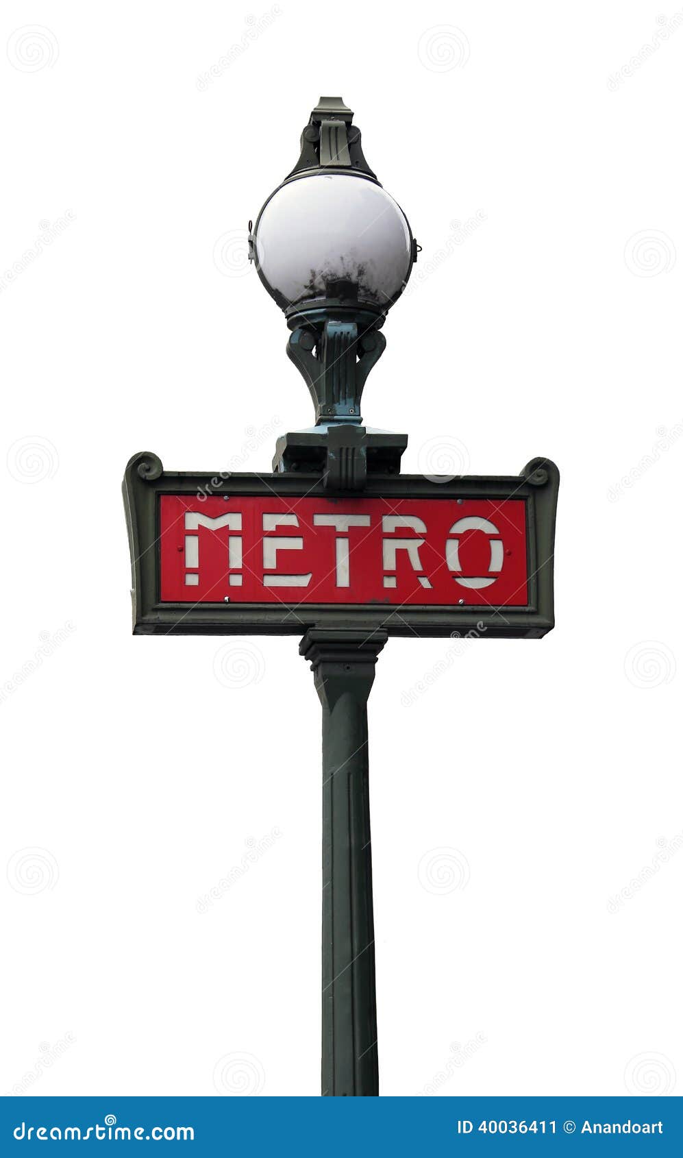 Paris Metro Sign editorial photo. Image of europe, detail - 40036411
