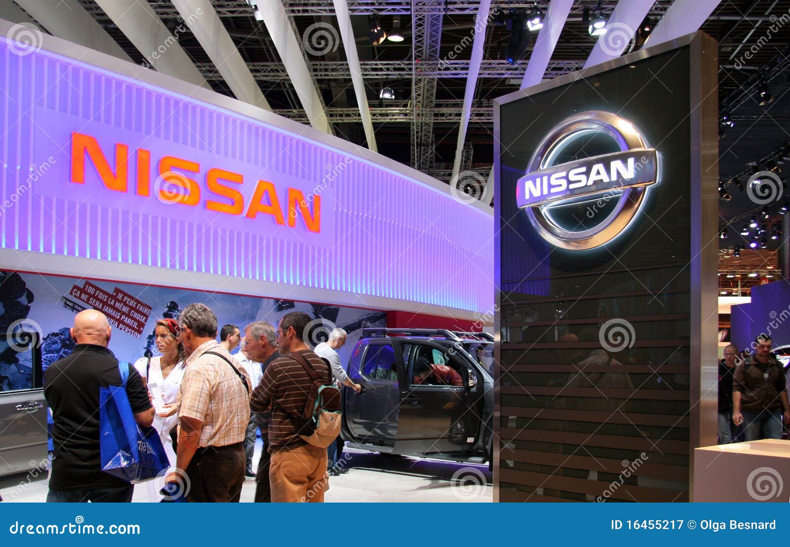 Paris Motor Show 2010 - Nissan Stand Editorial Photography - Image of ...