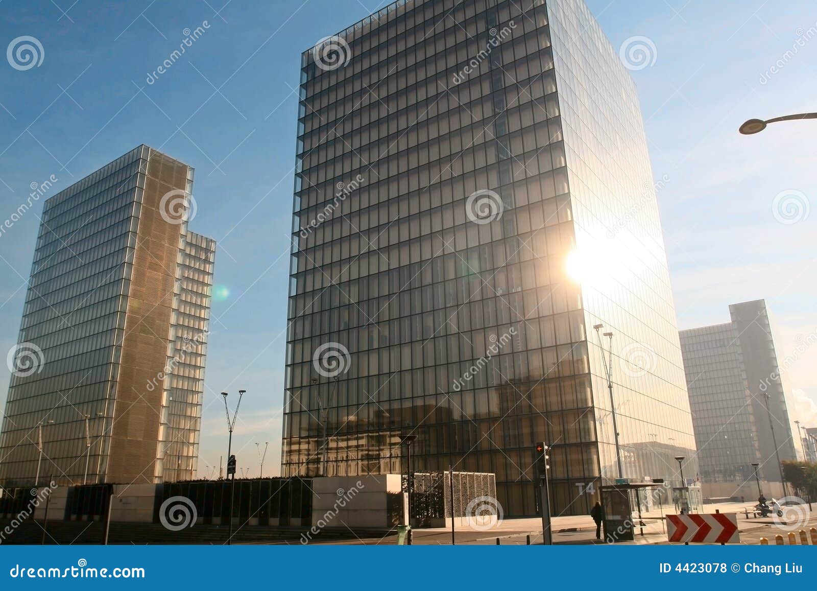 Paris new library stock photo. Image of arts, glass, abstract - 4423078