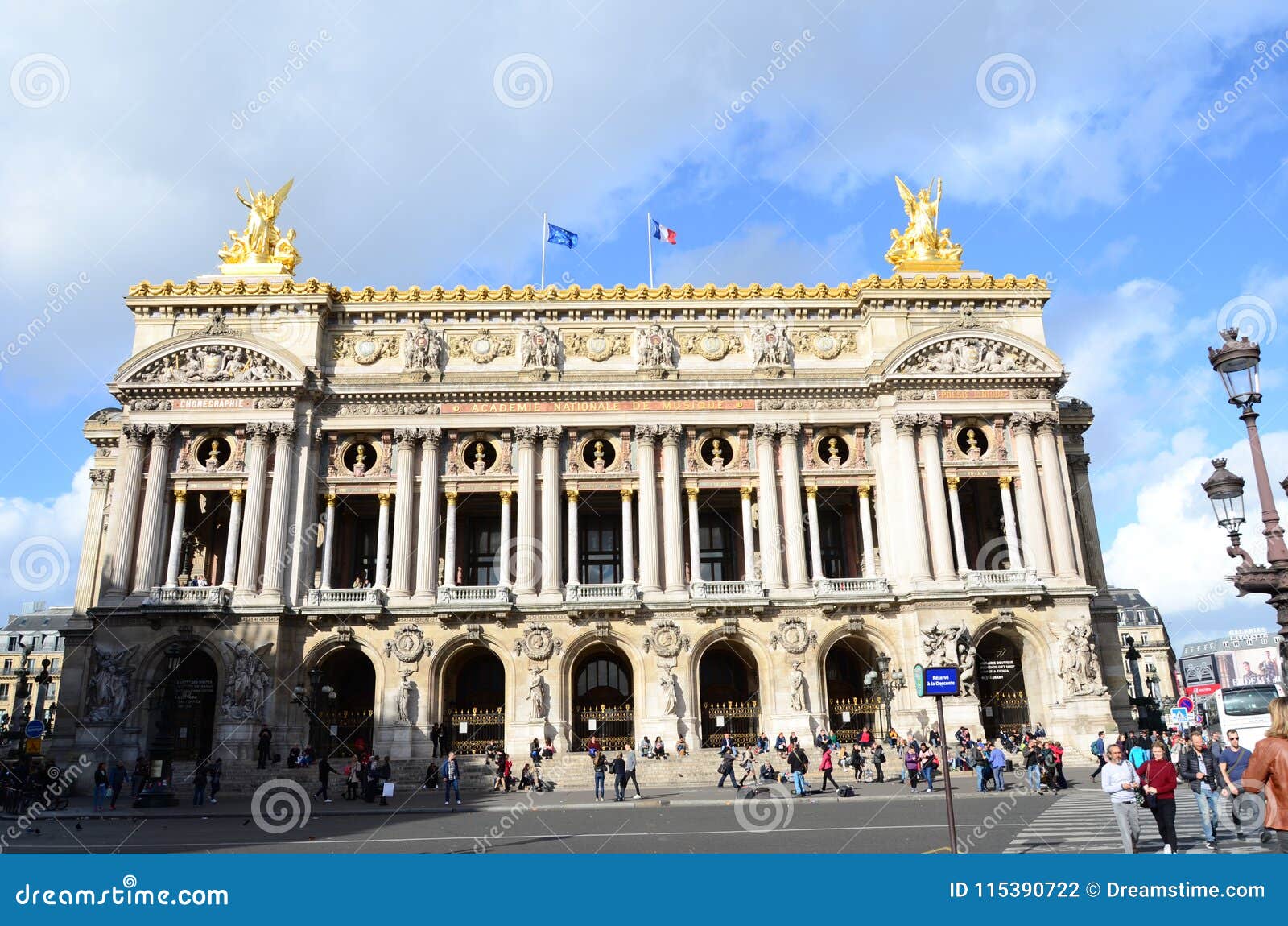 Paris Opera / Garnier Opera Editorial Photography - Image of louvre ...