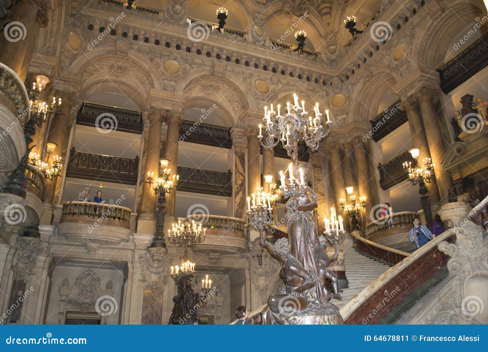 Paris Opera house editorial photo. Image of view, style - 64678811