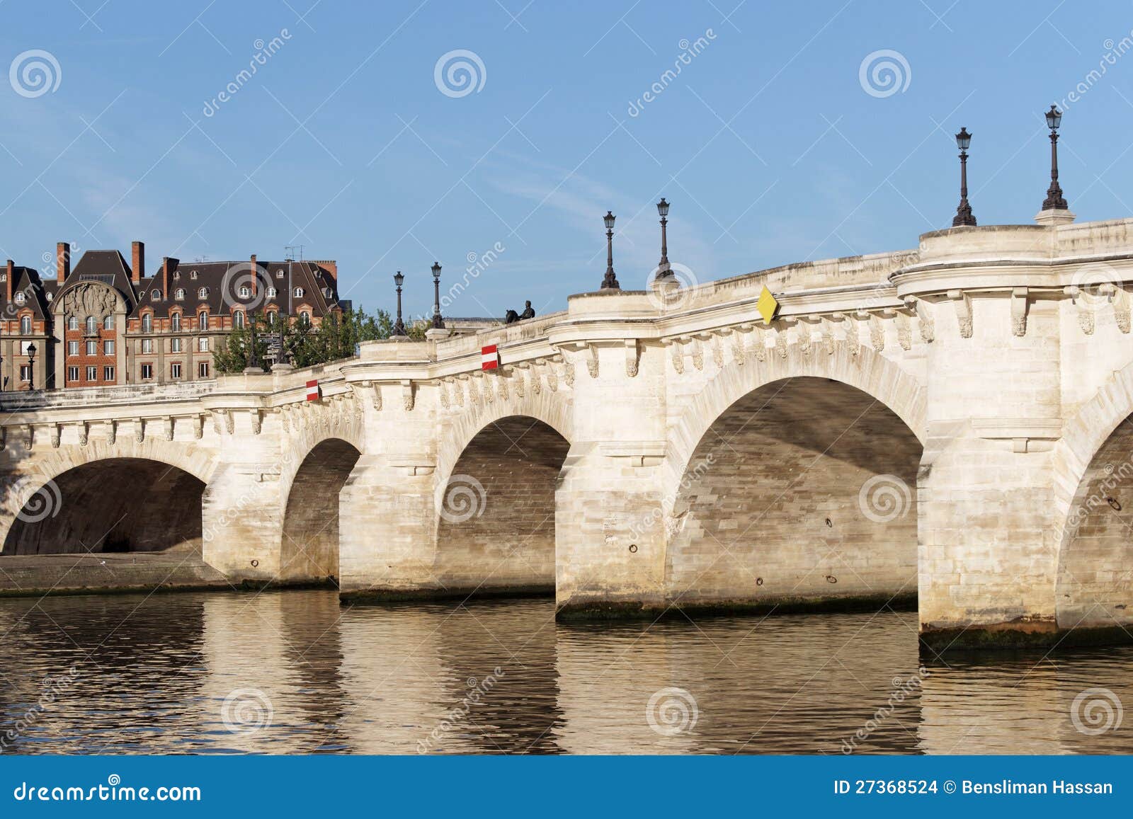 Paris, pont neuf bridge stock photo. Image of bridge - 27368524