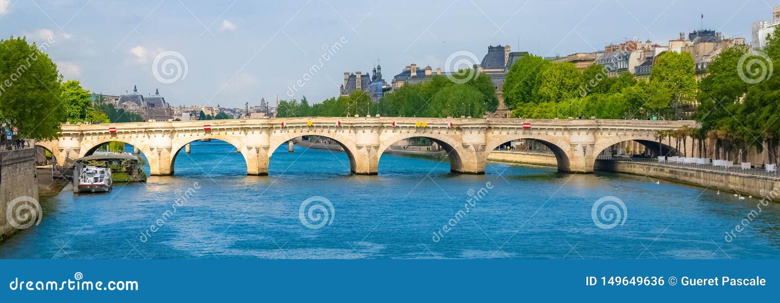 Paris, the Pont-Neuf stock photo. Image of architecture - 149649636