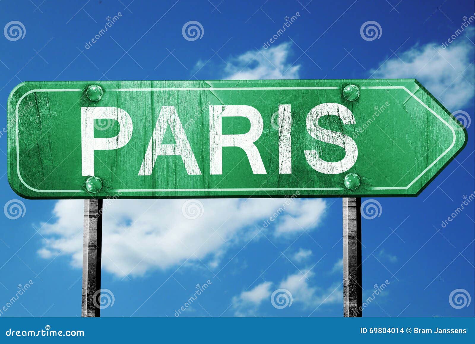 Paris Road Sign Stock Photo | CartoonDealer.com #10155186