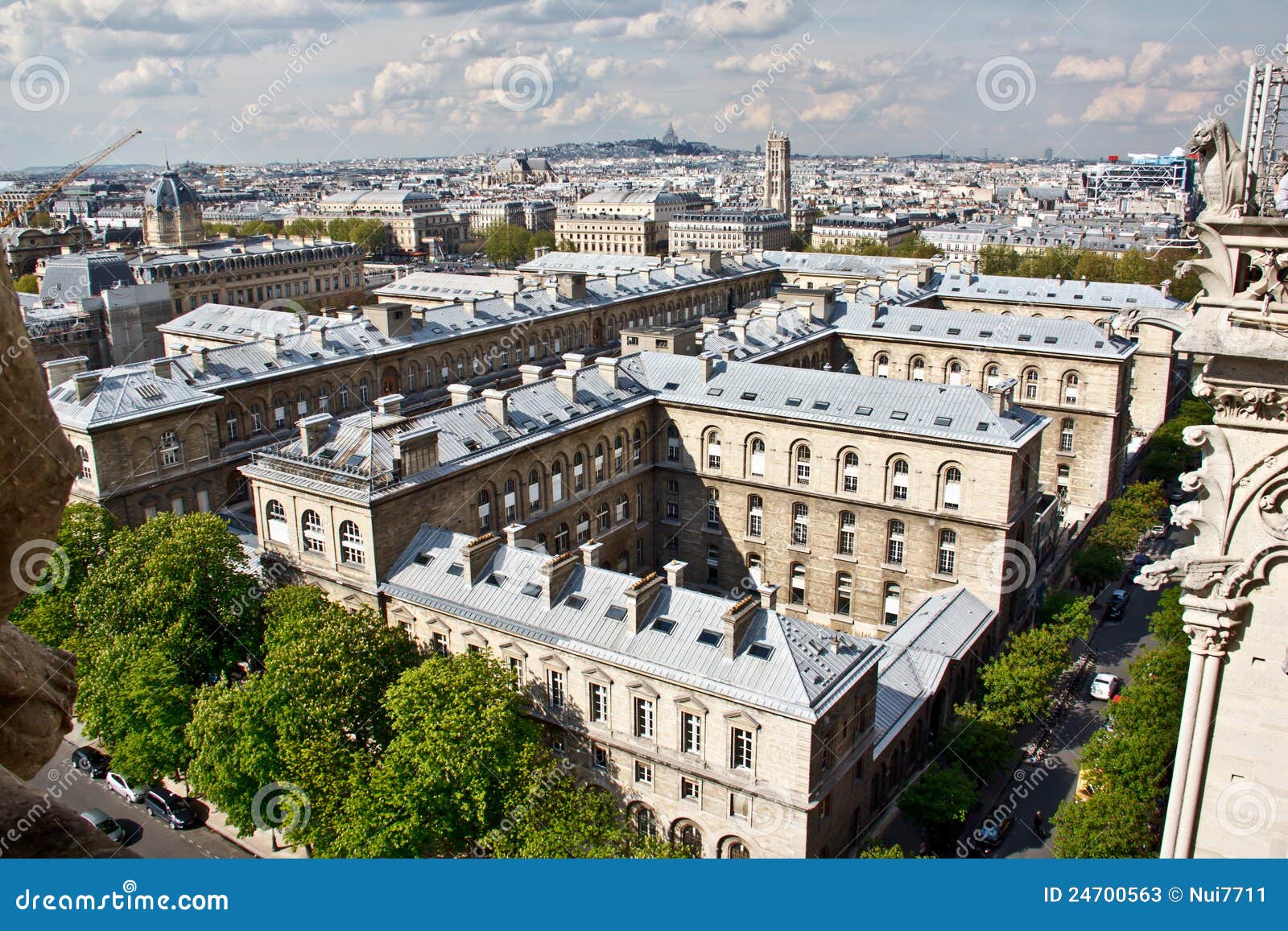 Paris s sky line 1 stock image. Image of french, destinations - 24700563