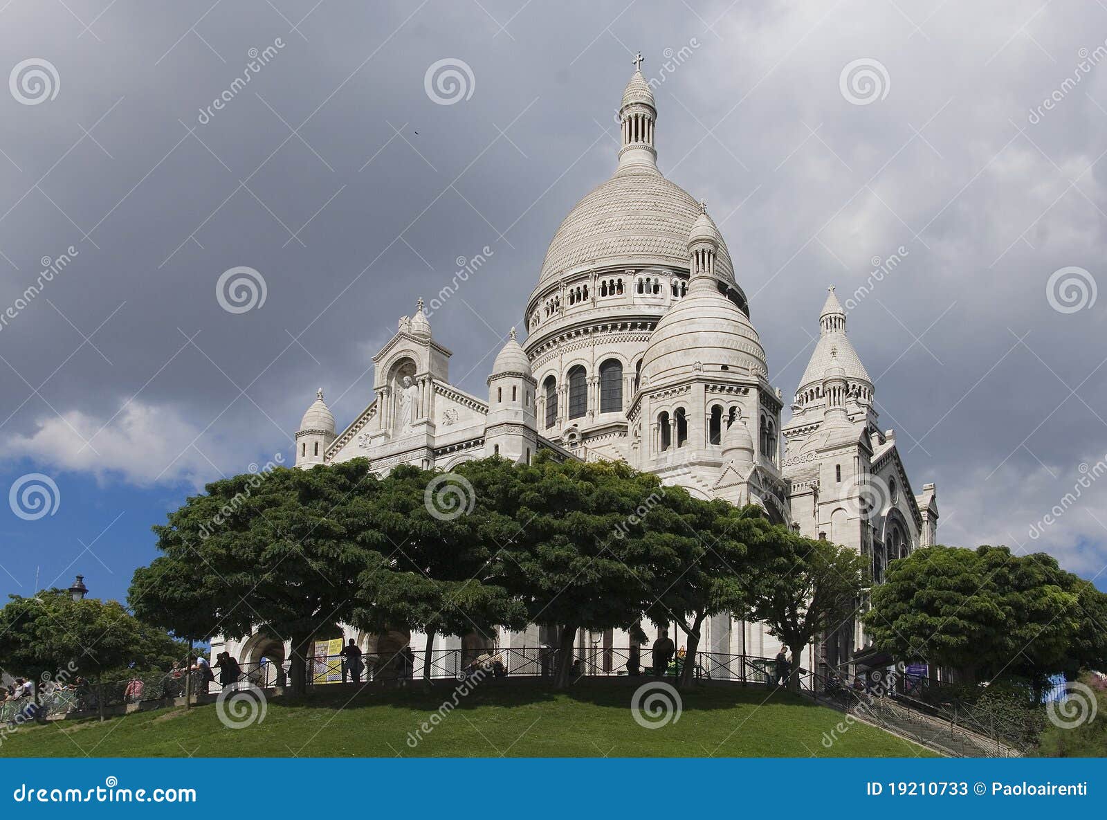 Paris Sacre Coeur Montmartre Stock Image - Image of sacre, coeur: 19210733