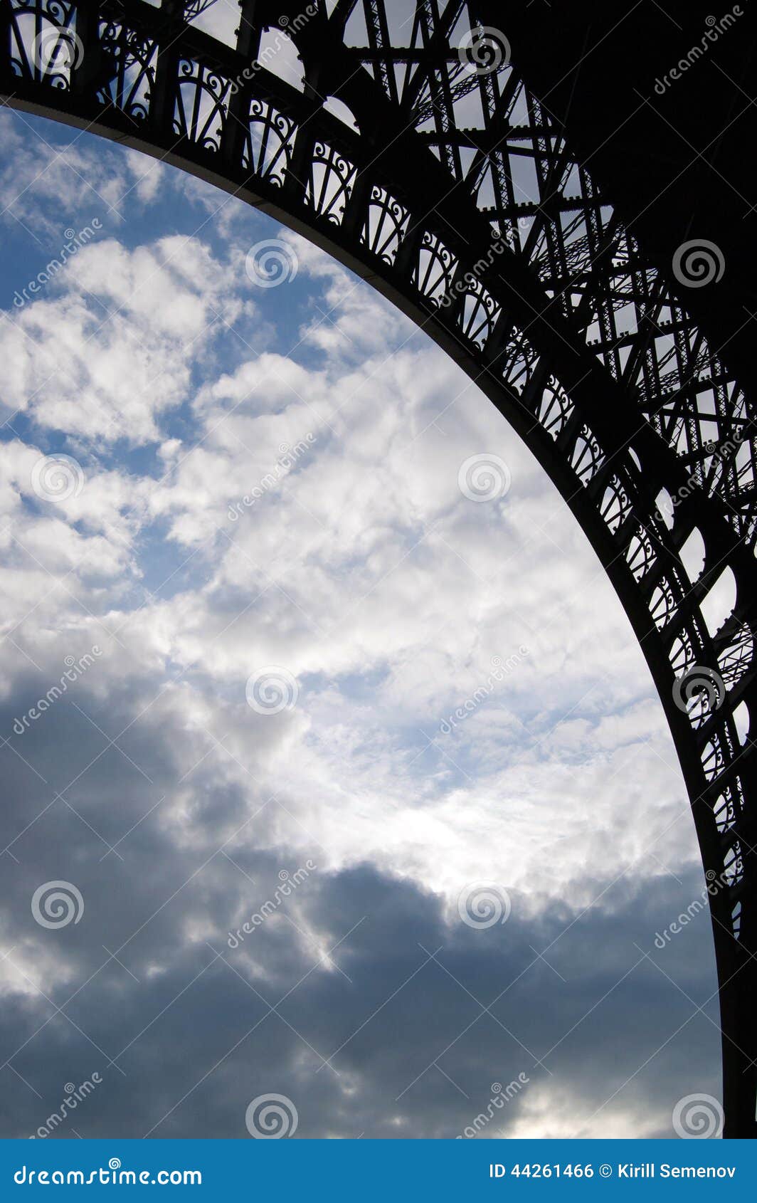 Paris sky stock photo. Image of black, silhouette, blue - 44261466