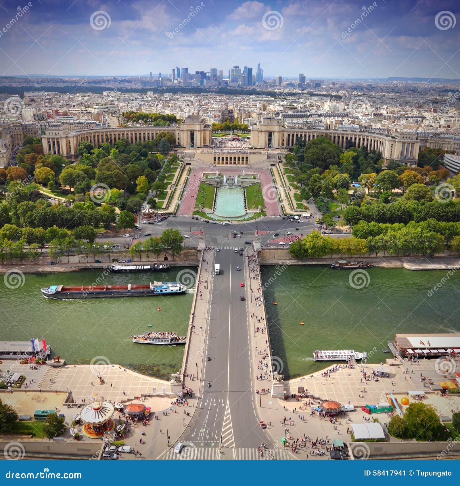 Paris Skyline Stock Photography | CartoonDealer.com #43403462