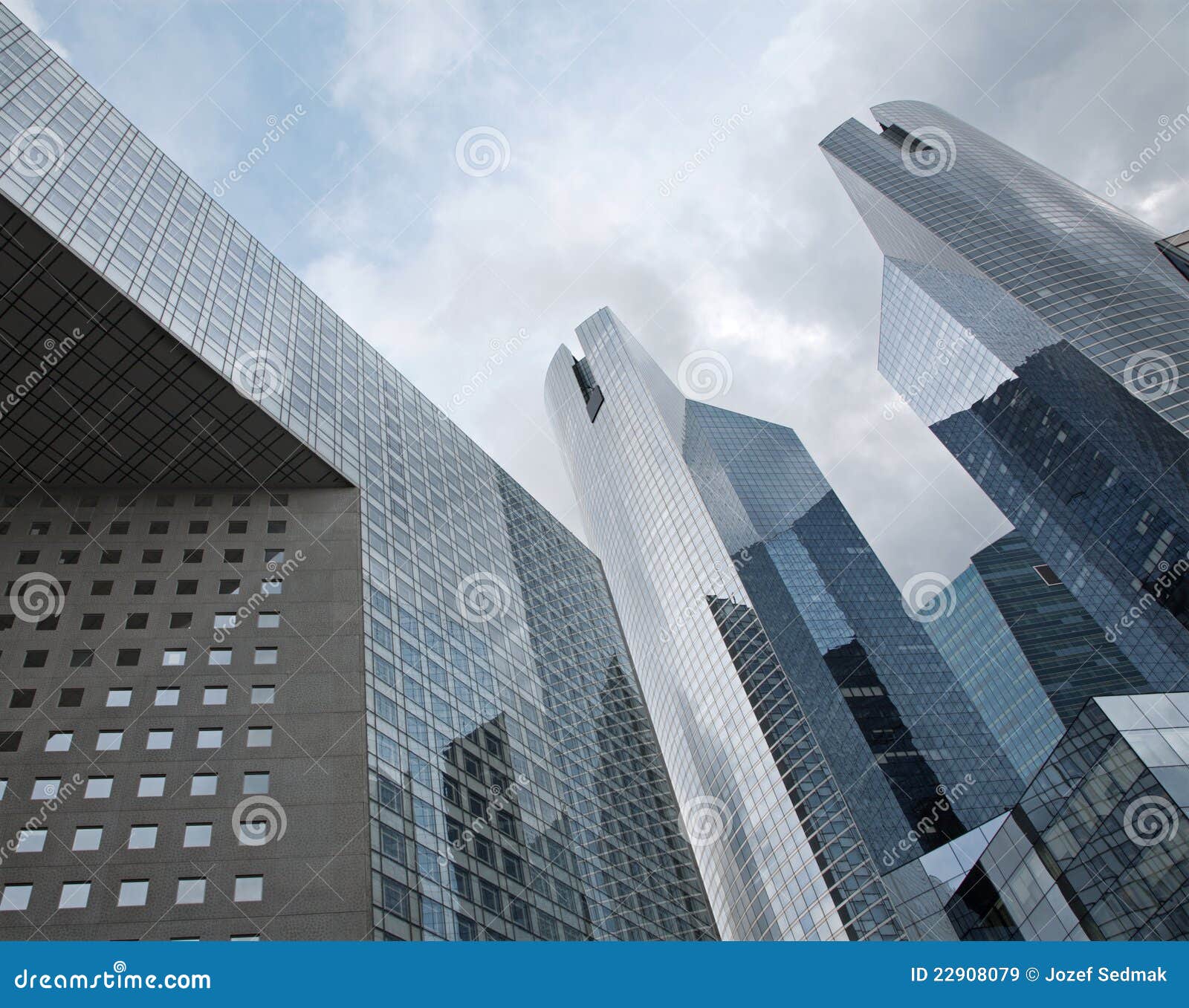 Paris - skyscrapers stock image. Image of france, high - 22908079