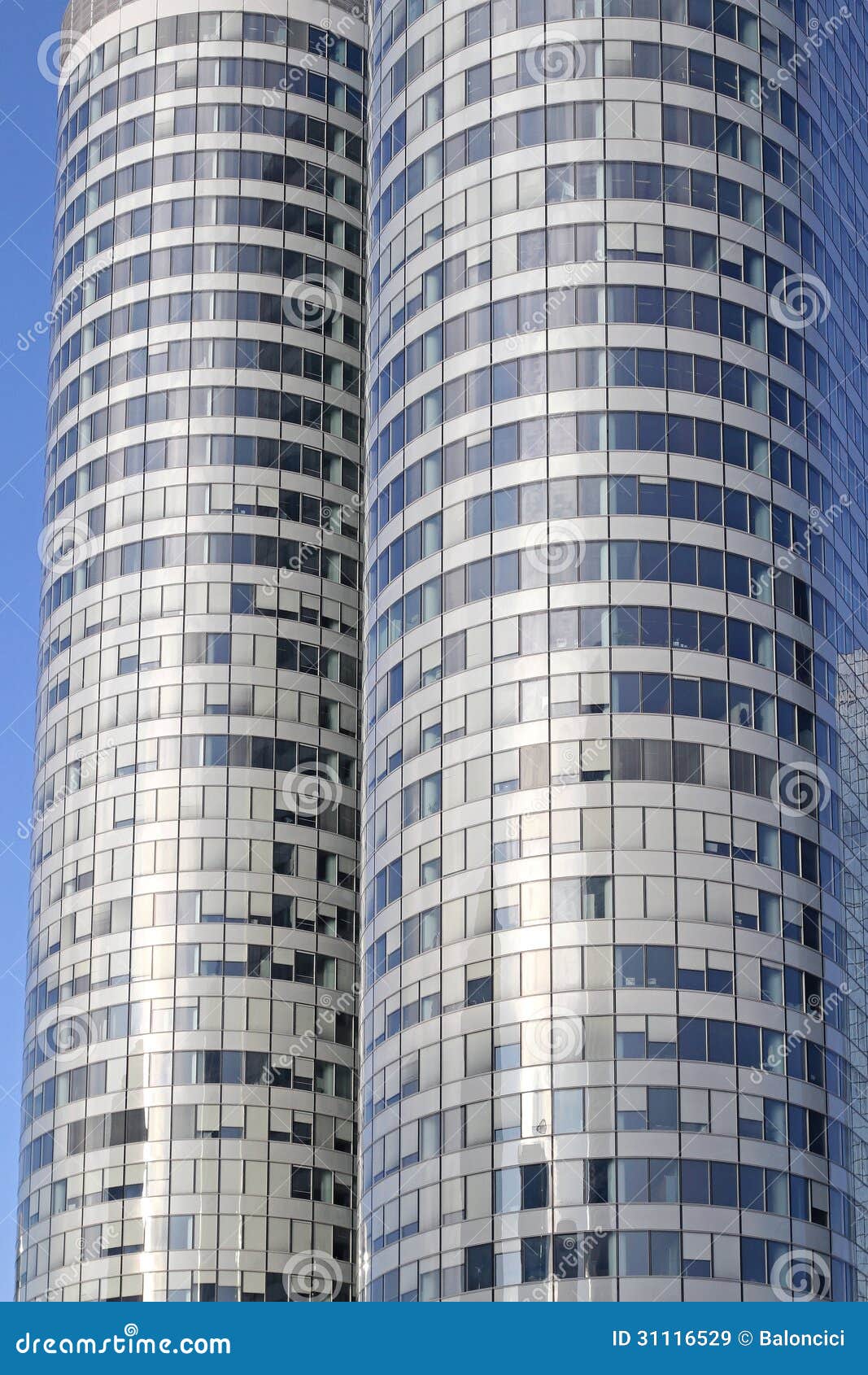 Paris skyscrapers stock image. Image of modern, france - 31116529