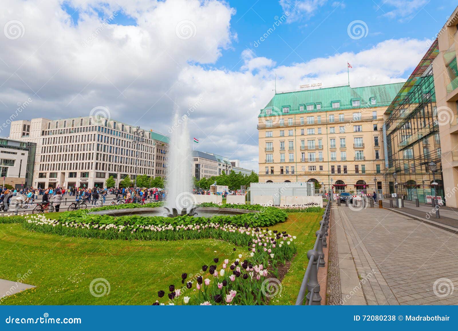Paris Square in Berlin, Germany Editorial Stock Photo - Image of ...