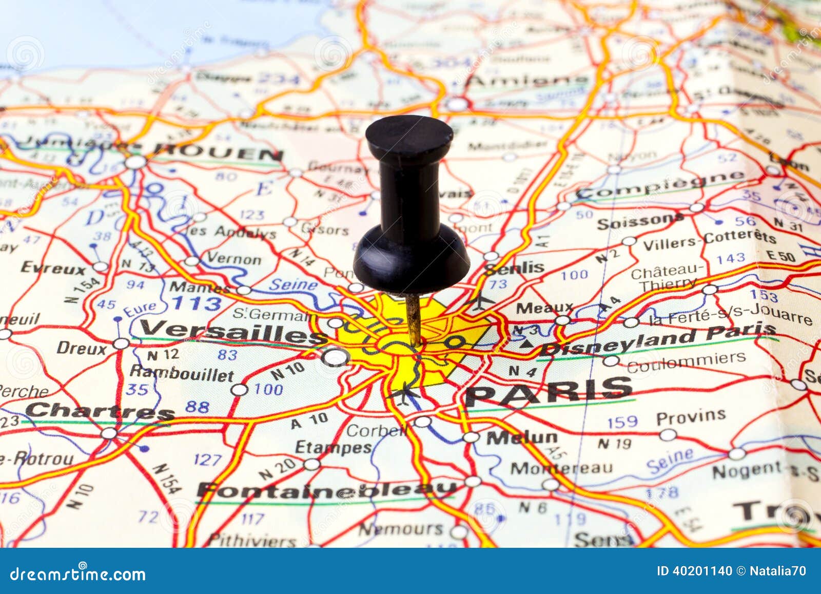 Paris stock photo. Image of pointing, guidance, destinations - 40201140