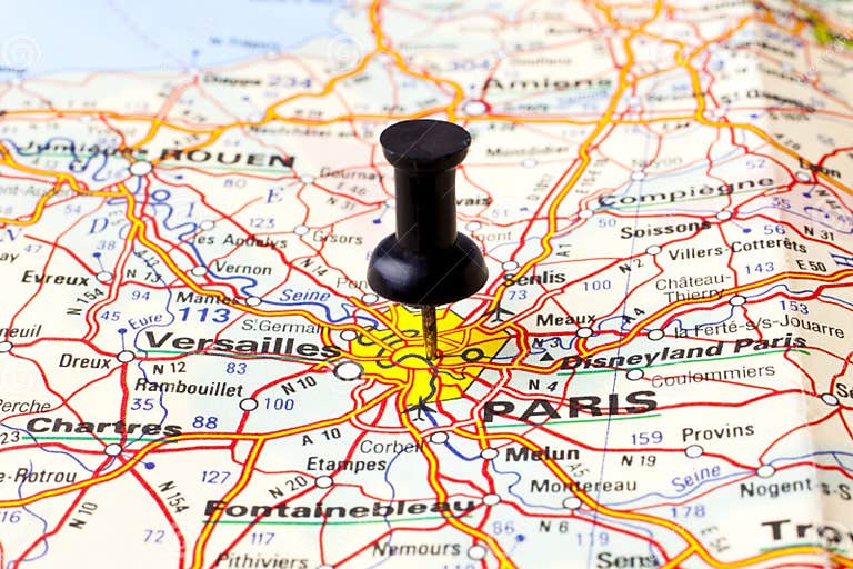 Paris stock photo. Image of pointing, guidance, destinations - 40201140