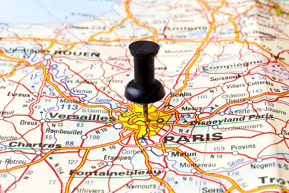 Paris stock photo. Image of pointing, guidance, destinations - 40201140