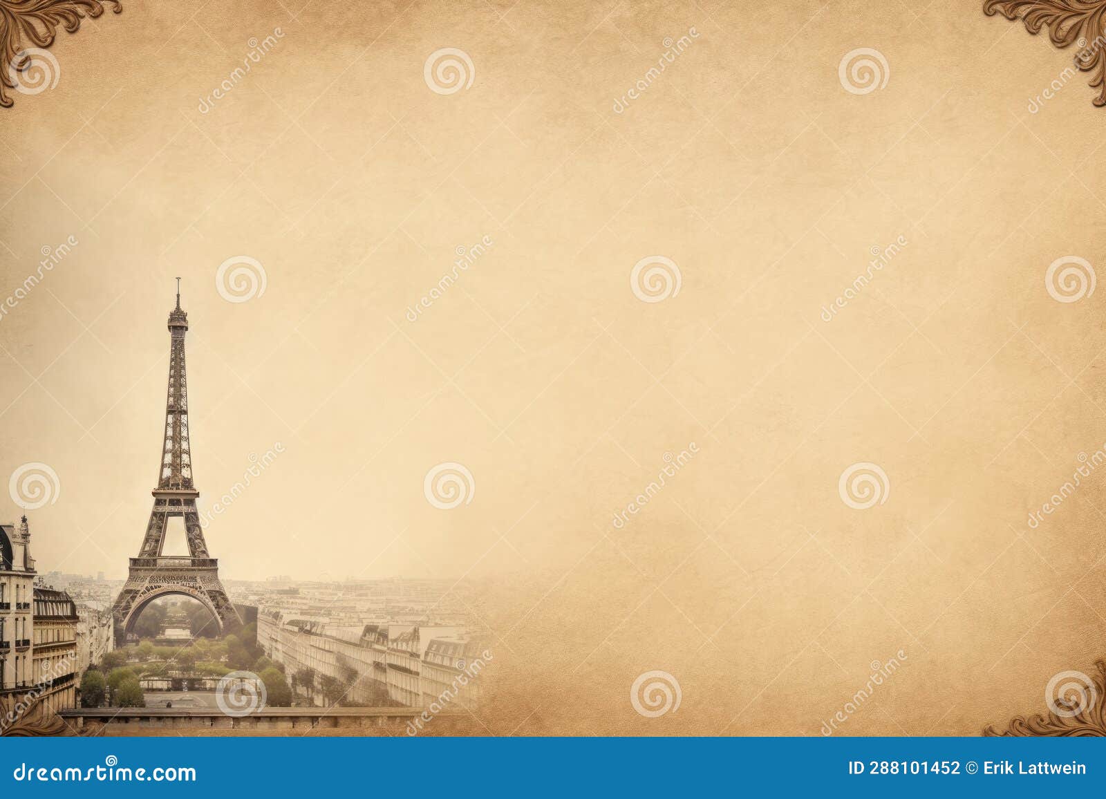 Paris Themed Background Large Copy Space - Stock Picture Backdrop Stock ...