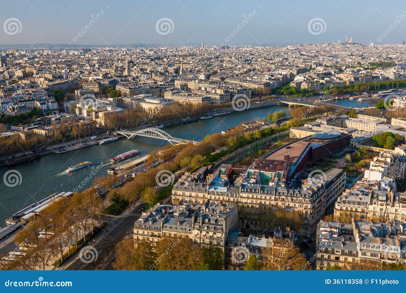 Paris from top view stock photo. Image of paris, buildings - 36118358