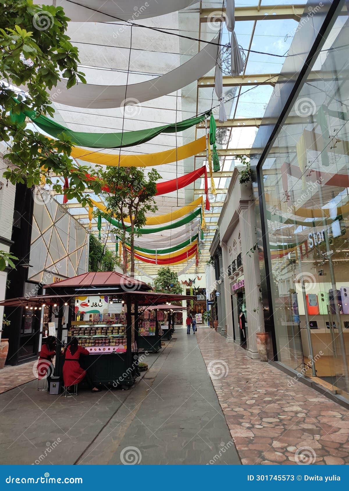 Paris Van Java at Bandung City Indonesia Editorial Stock Photo - Image ...