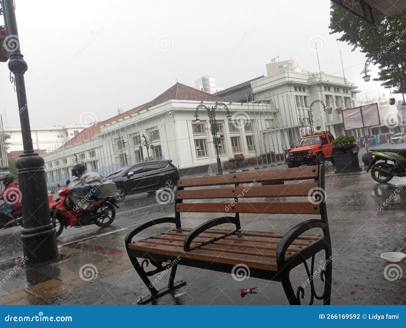 Paris van java editorial photography. Image of java - 266169592