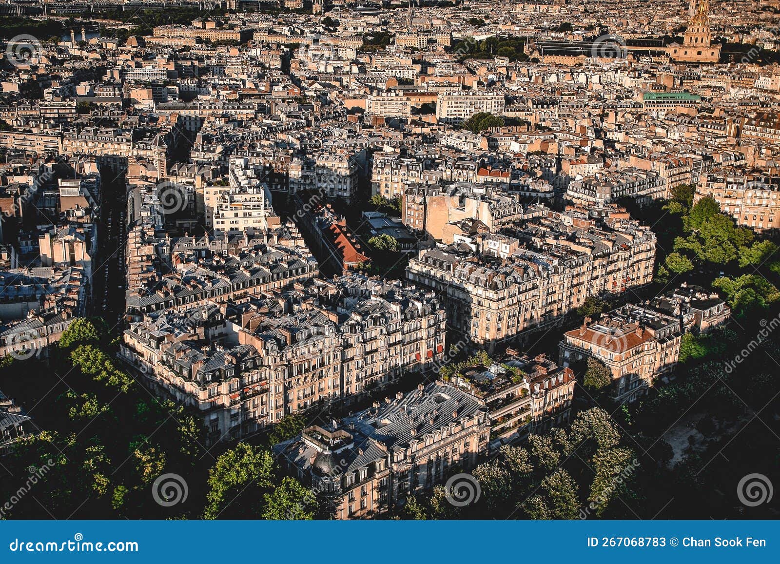 Paris View from Eiffle Tower Stock Image - Image of tower, eiffle ...