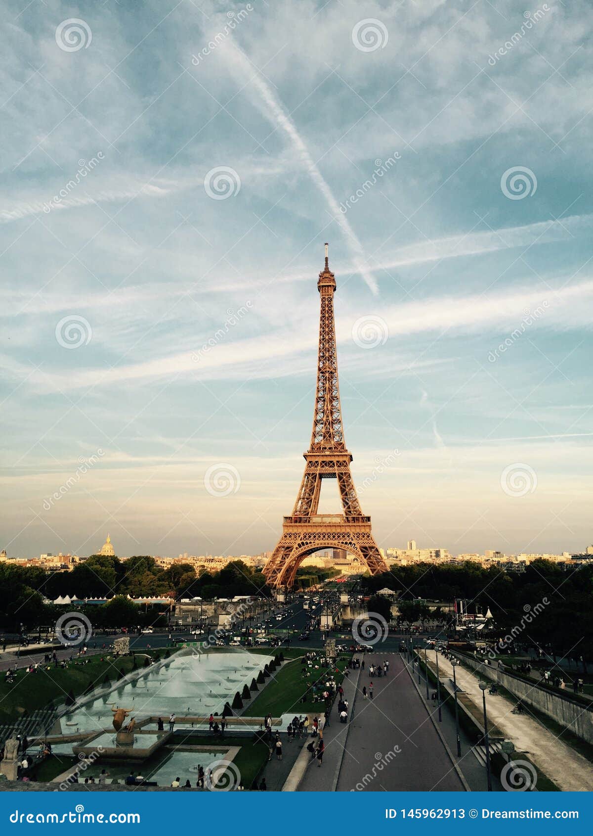 Paris stock image. Image of city, paris, citytrip, evening - 145962913