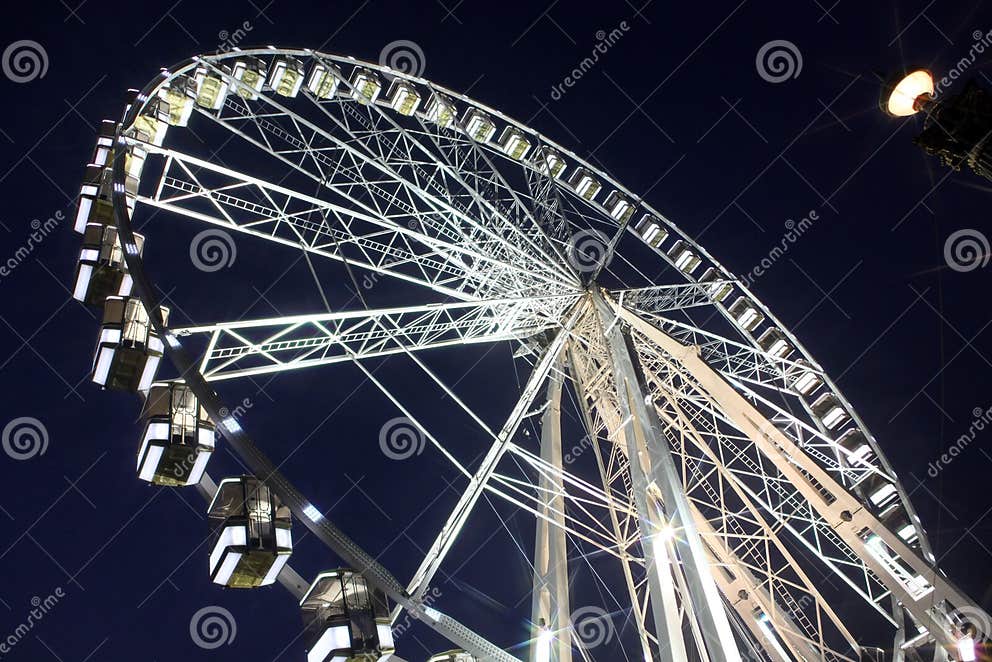 Paris wheel stock photo. Image of height, blue, park - 18427048