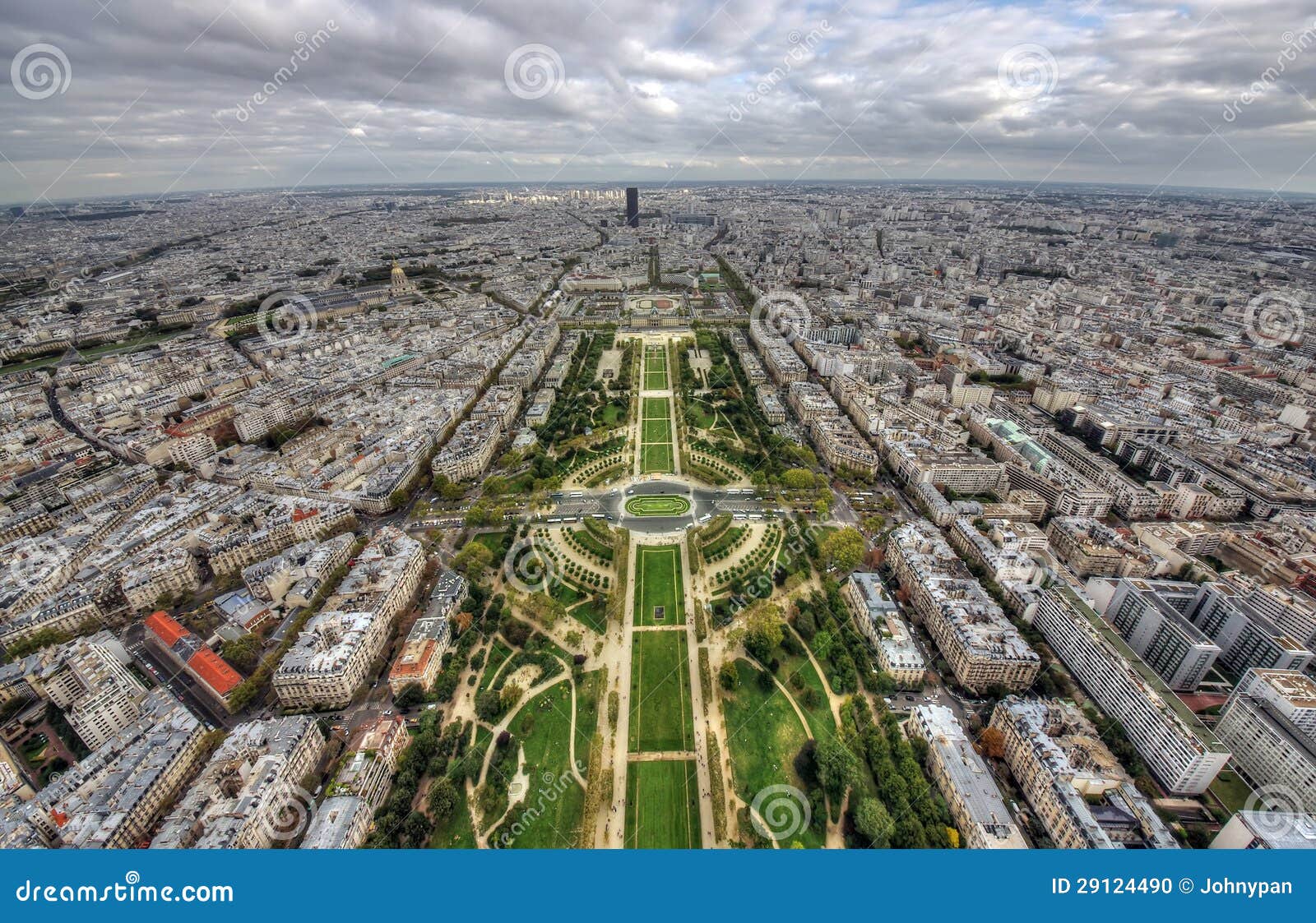 Paris wide view stock photo. Image of house, exterior - 29124490