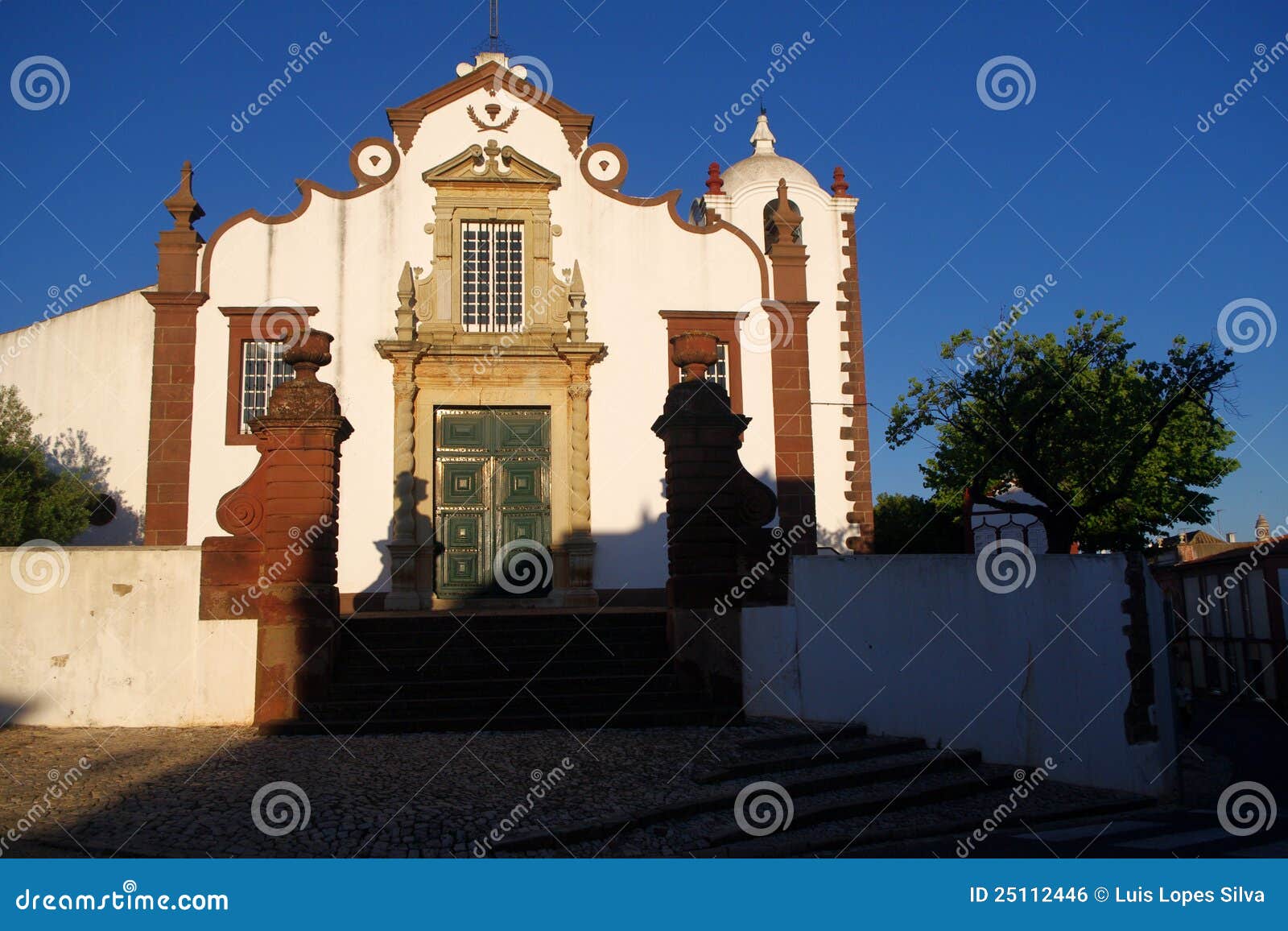 The Parish Church of S.B.Messines Stock Photo - Image of mediterranean ...