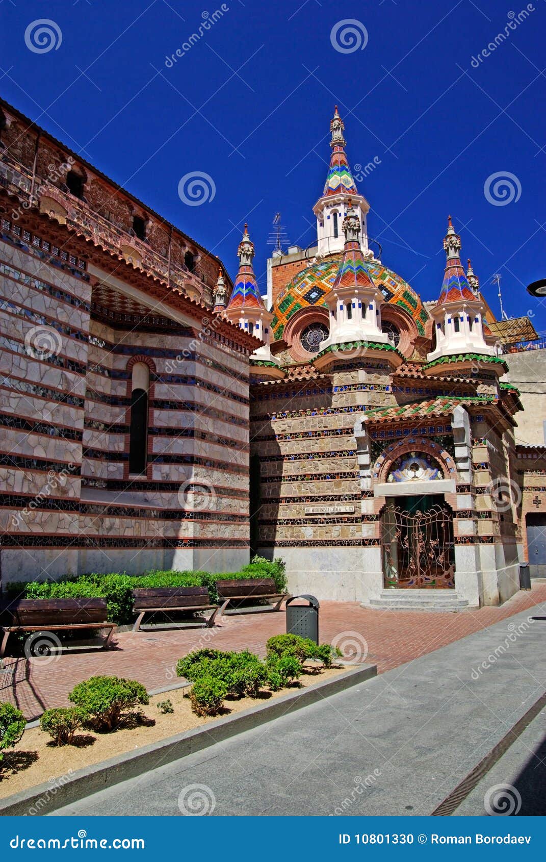 Parish Church of Sant Roma. Stock Photo - Image of exterior ...