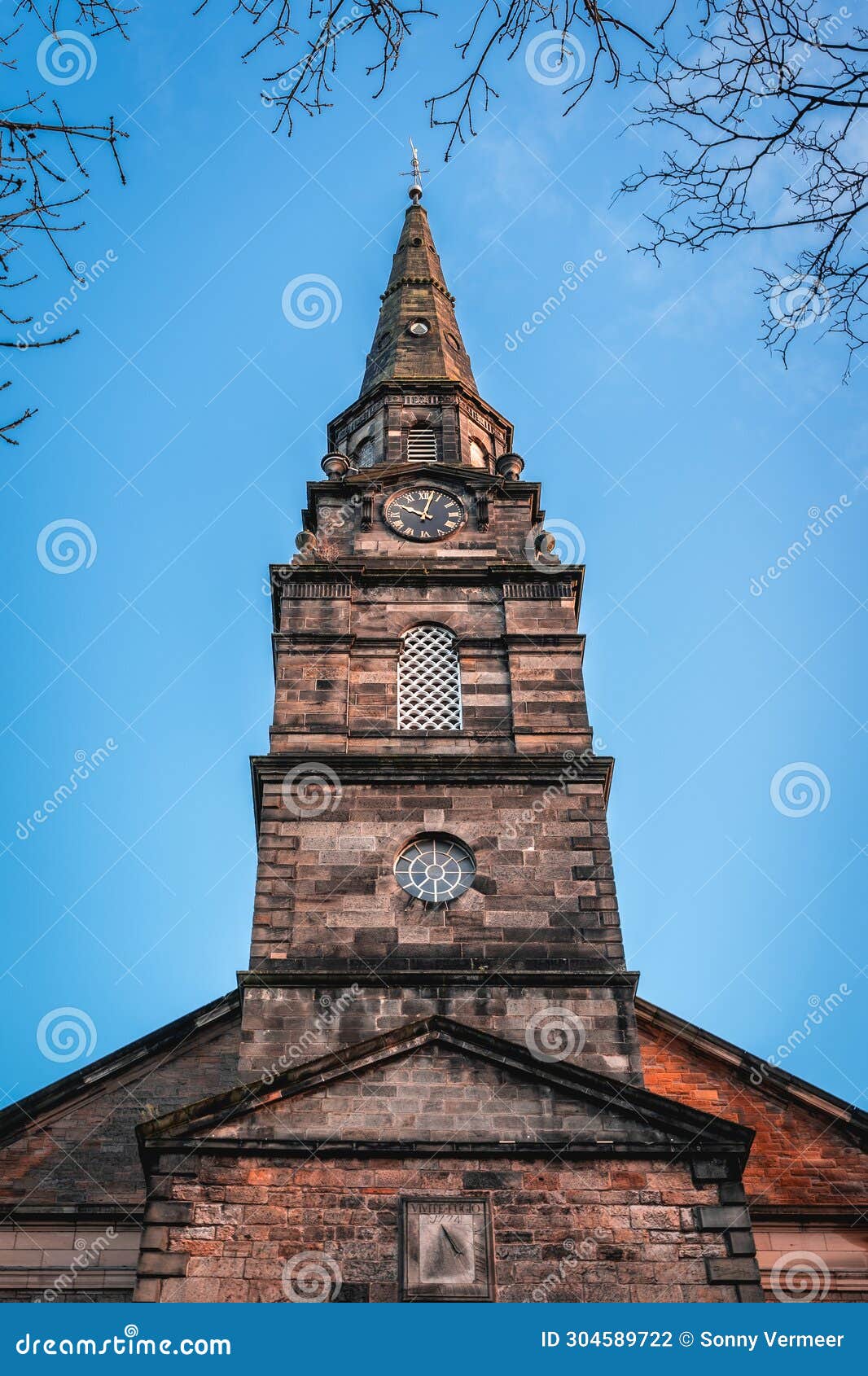 The Parish Church of St Cuthbert. Edinburgh Scotland Editorial ...